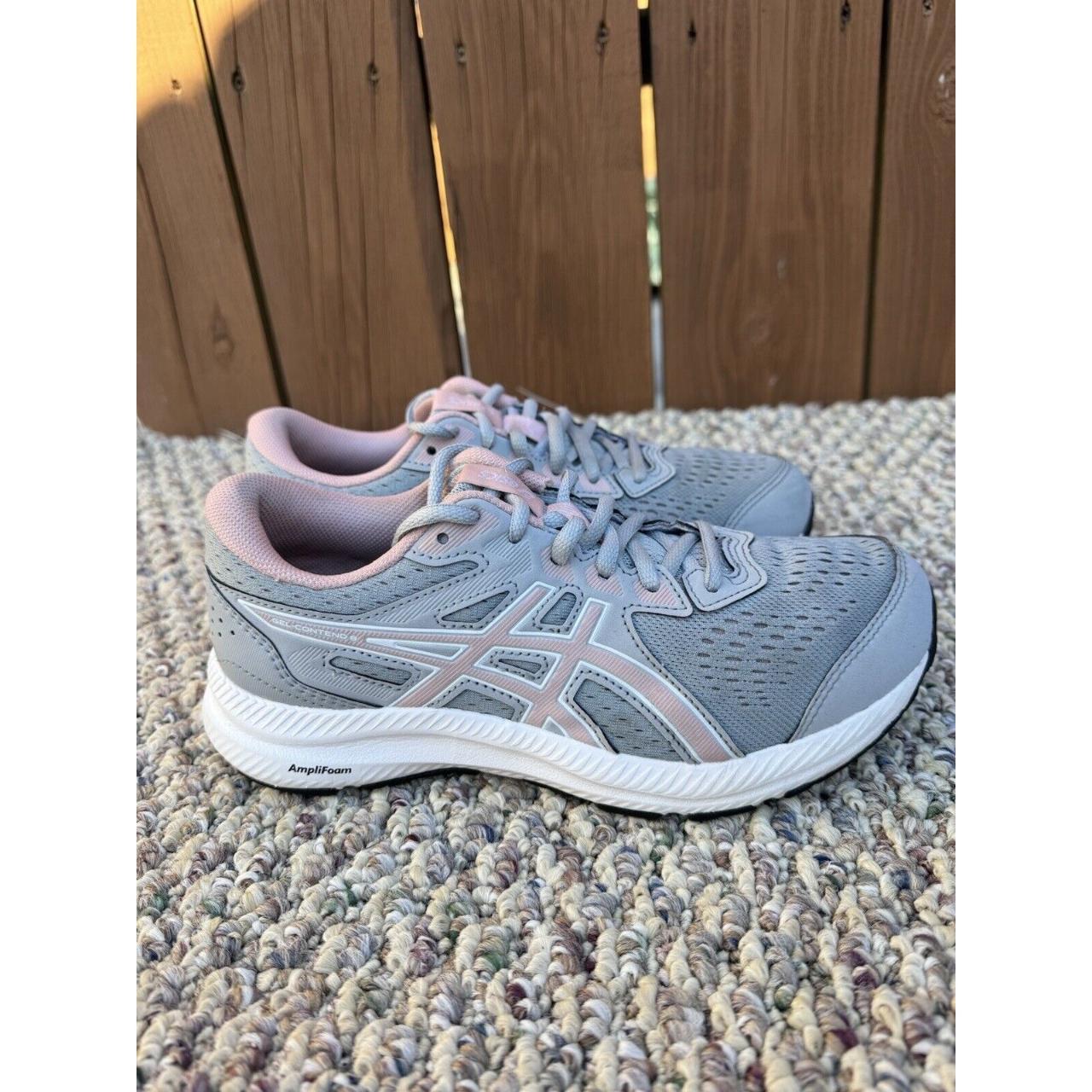 Asics Women's Gel-Contend 7 Sheet Rock-Pink Salt... - Depop
