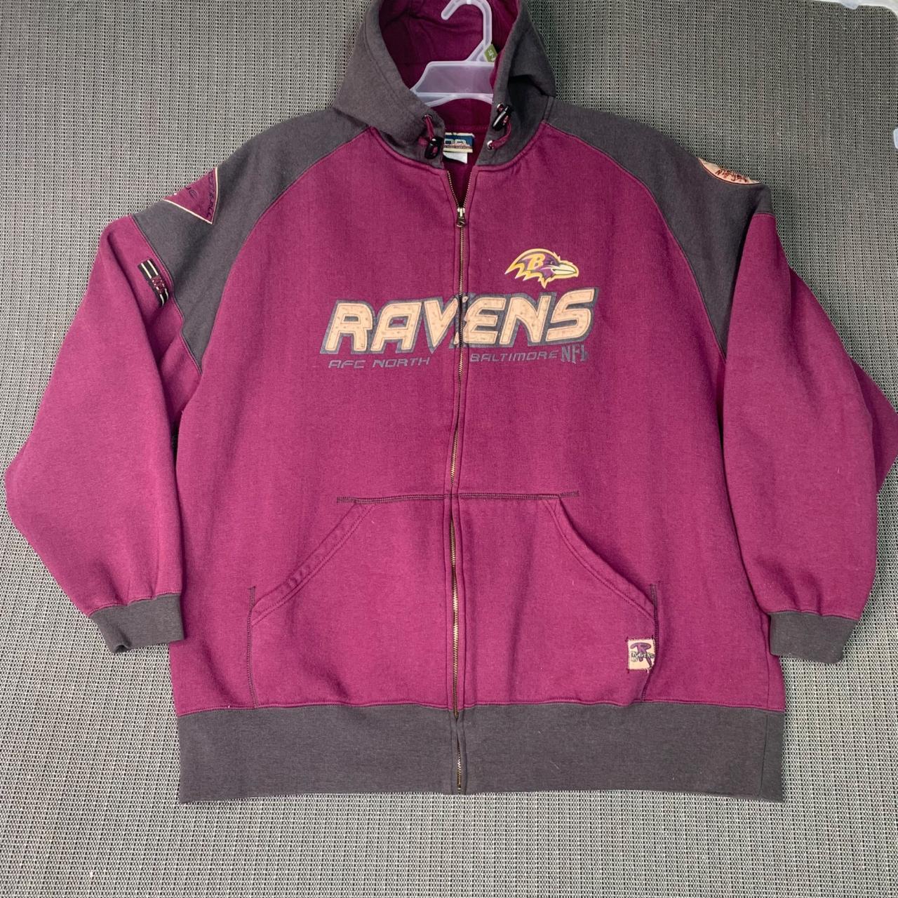 No Huddle Baltimore Ravens Mens Size XL Maroon NFL... - Depop