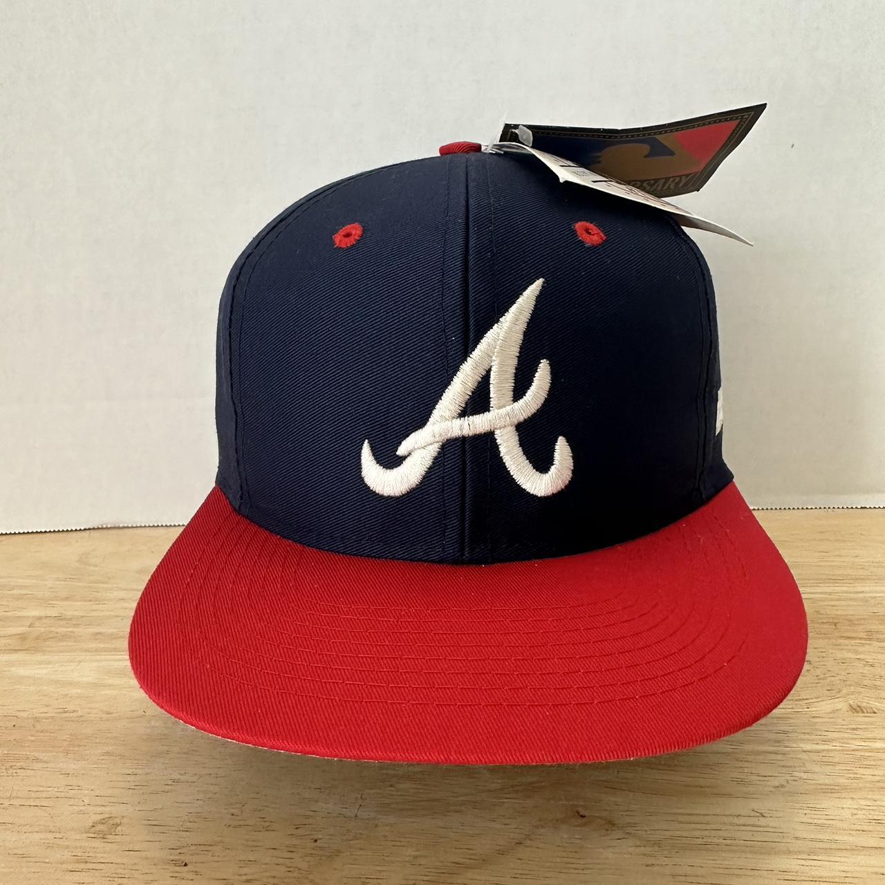 NWT 90s Vintage Atlanta Braves SnapBack. Had a... | Depop