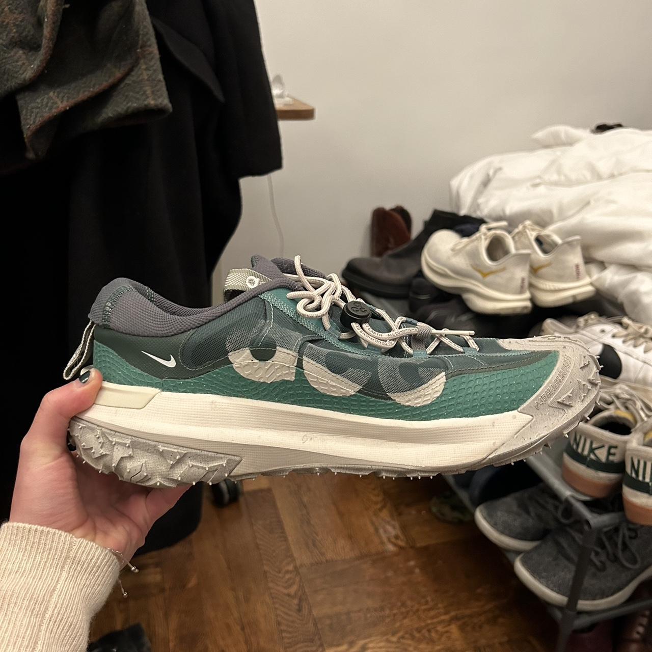 Men’s Nike ACG Mountain Fly 2 in green, size 11,... - Depop