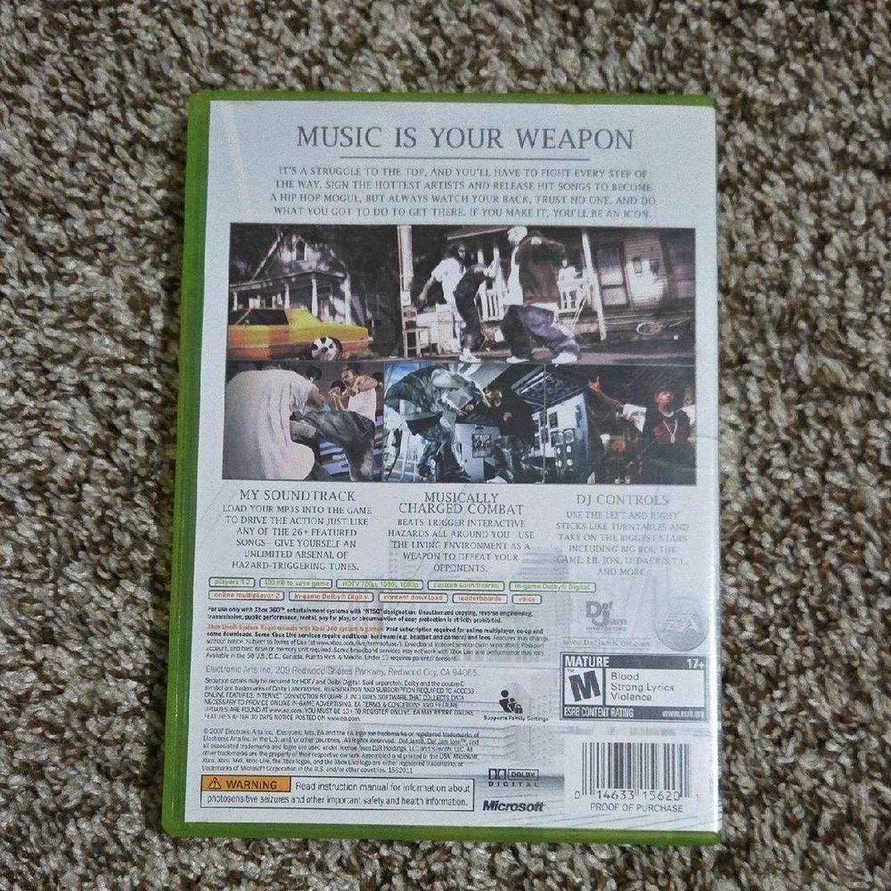 Def Jam Icon Xbox 360 Game | Depop