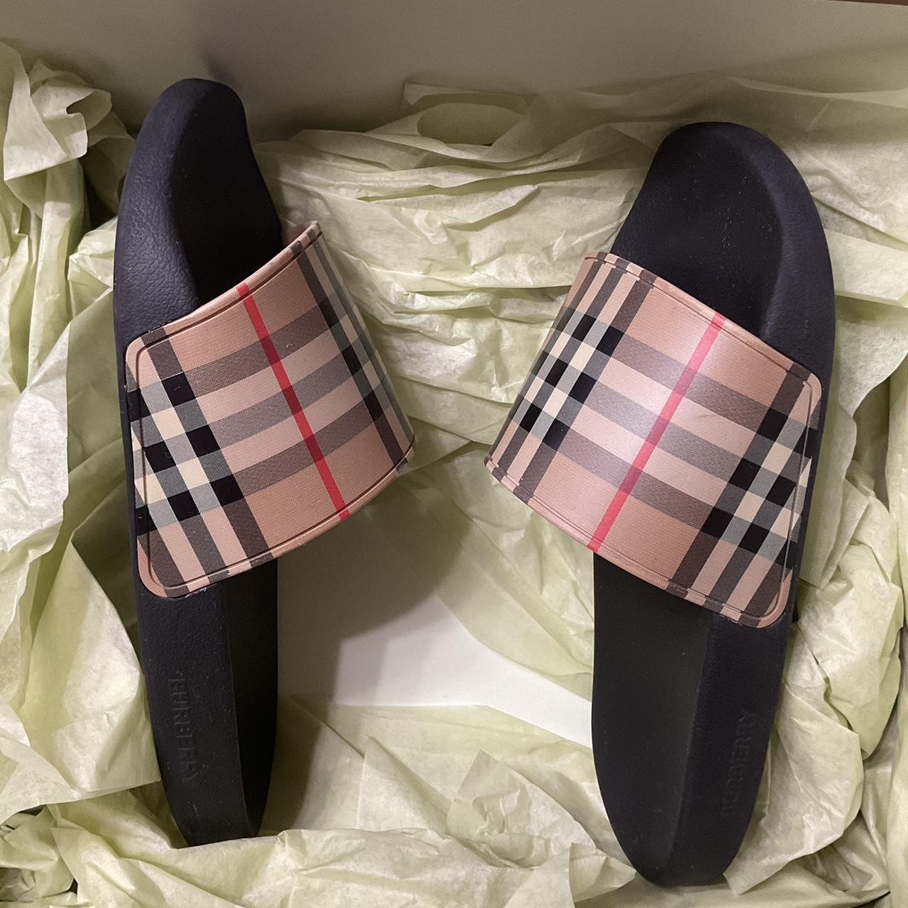 Women Burberry slides. Half the original price! - Depop