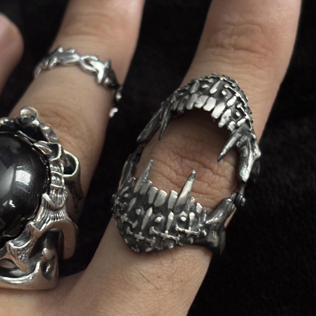 Sold Out Project Comte “Vamp” ring. Solid 9.25... | Depop