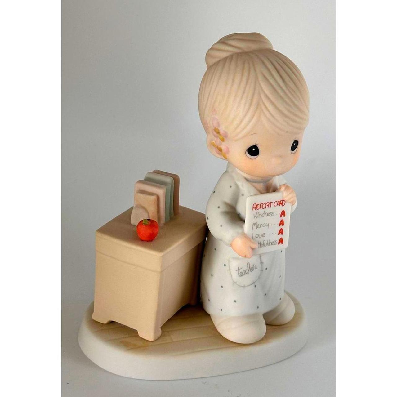 Precious Moments Teacher Figurine - Report Card with... | Depop