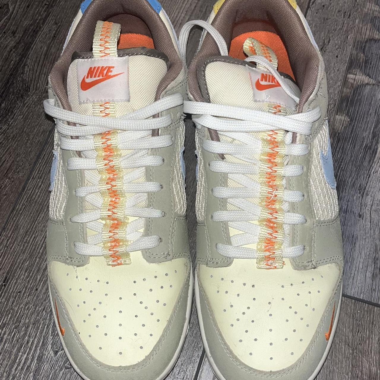 NIKE cartoon dunks Only worn once Men’s 10 - Depop