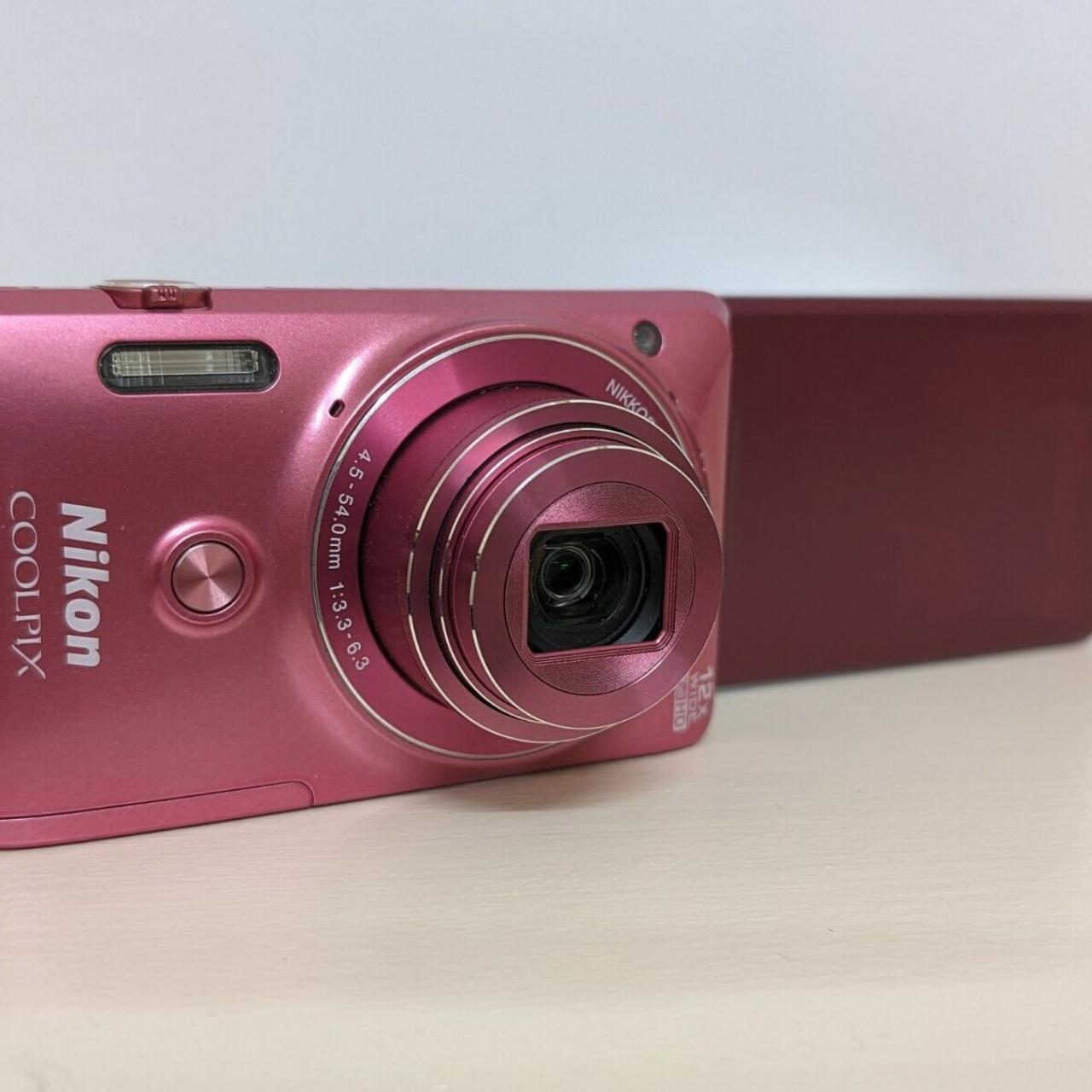 Nikon Coolpix S6900 16.0MP Glossy Pink Digital Camera - Depop