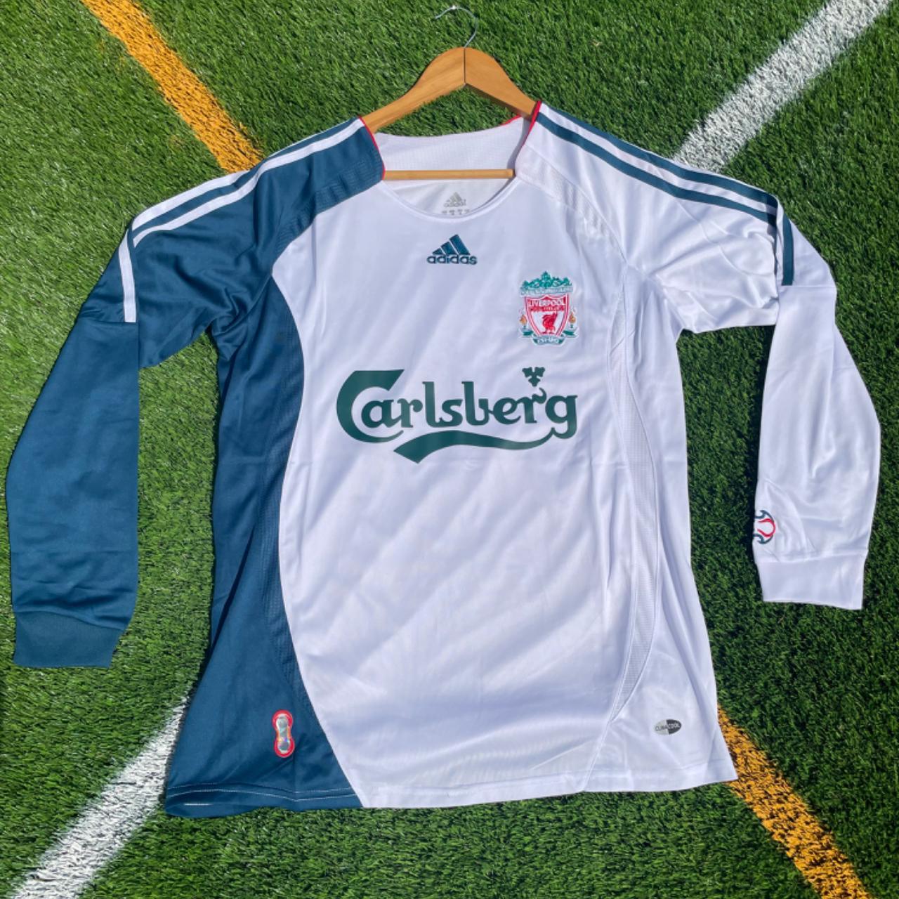 Liverpool 2006/07 - Retro Soccer Jersey - Depop