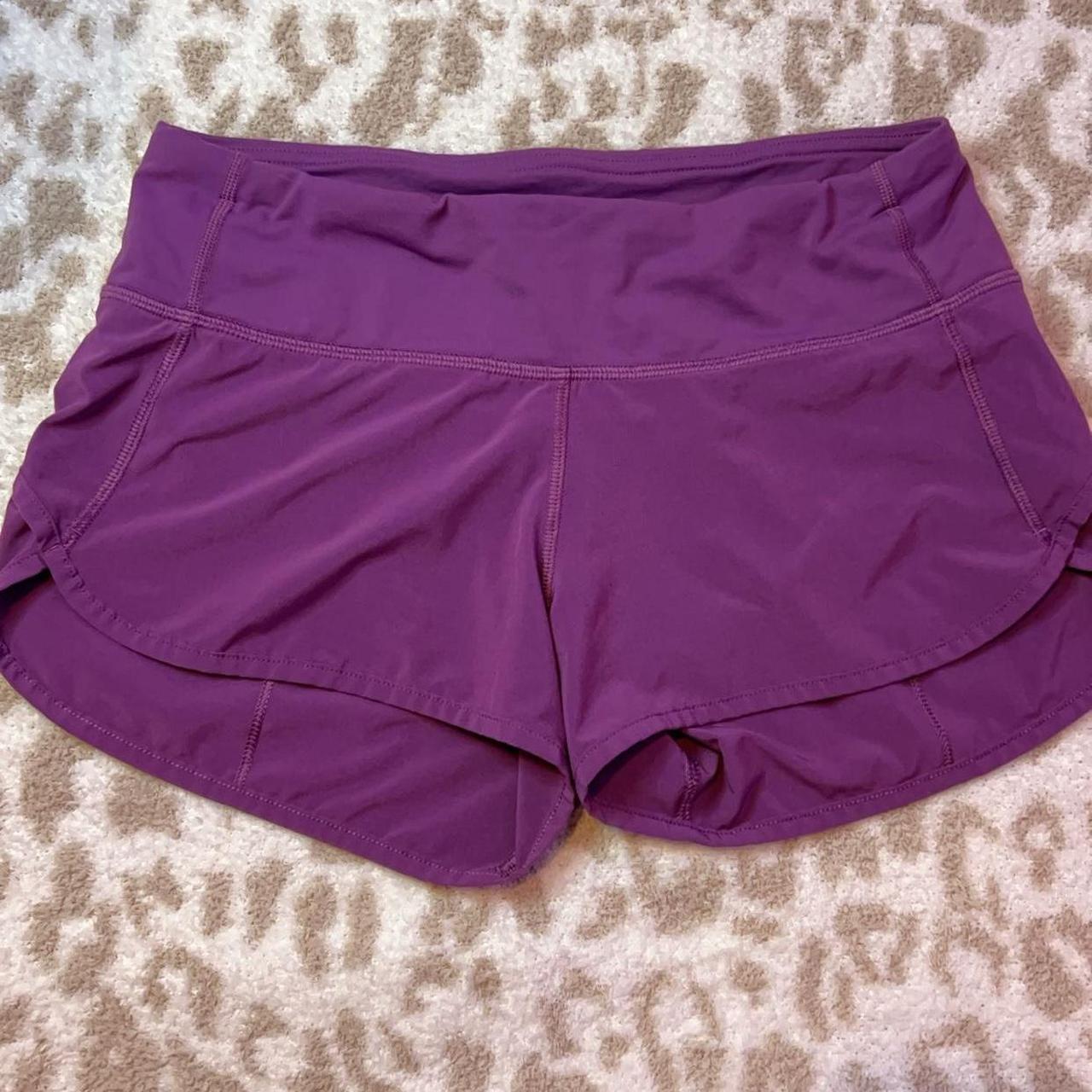 Purple Lulu Shorts Size 2 Dont Buy Only For Depop