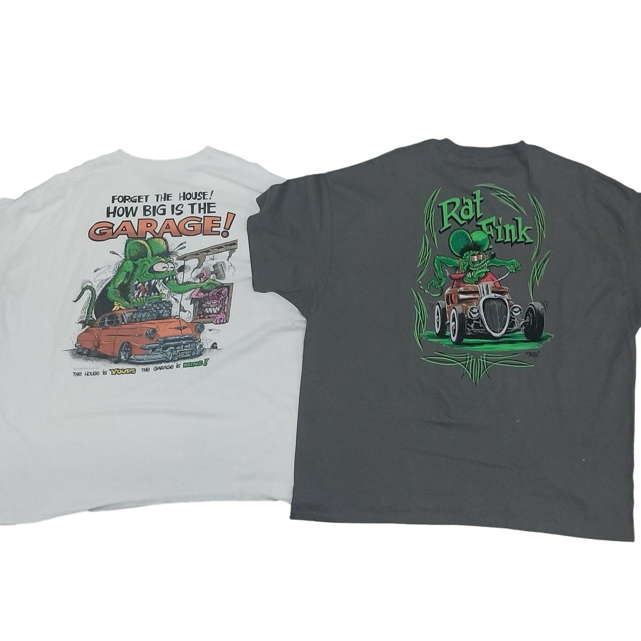 Set of 2 rank fink shirts 3XL rare - Depop