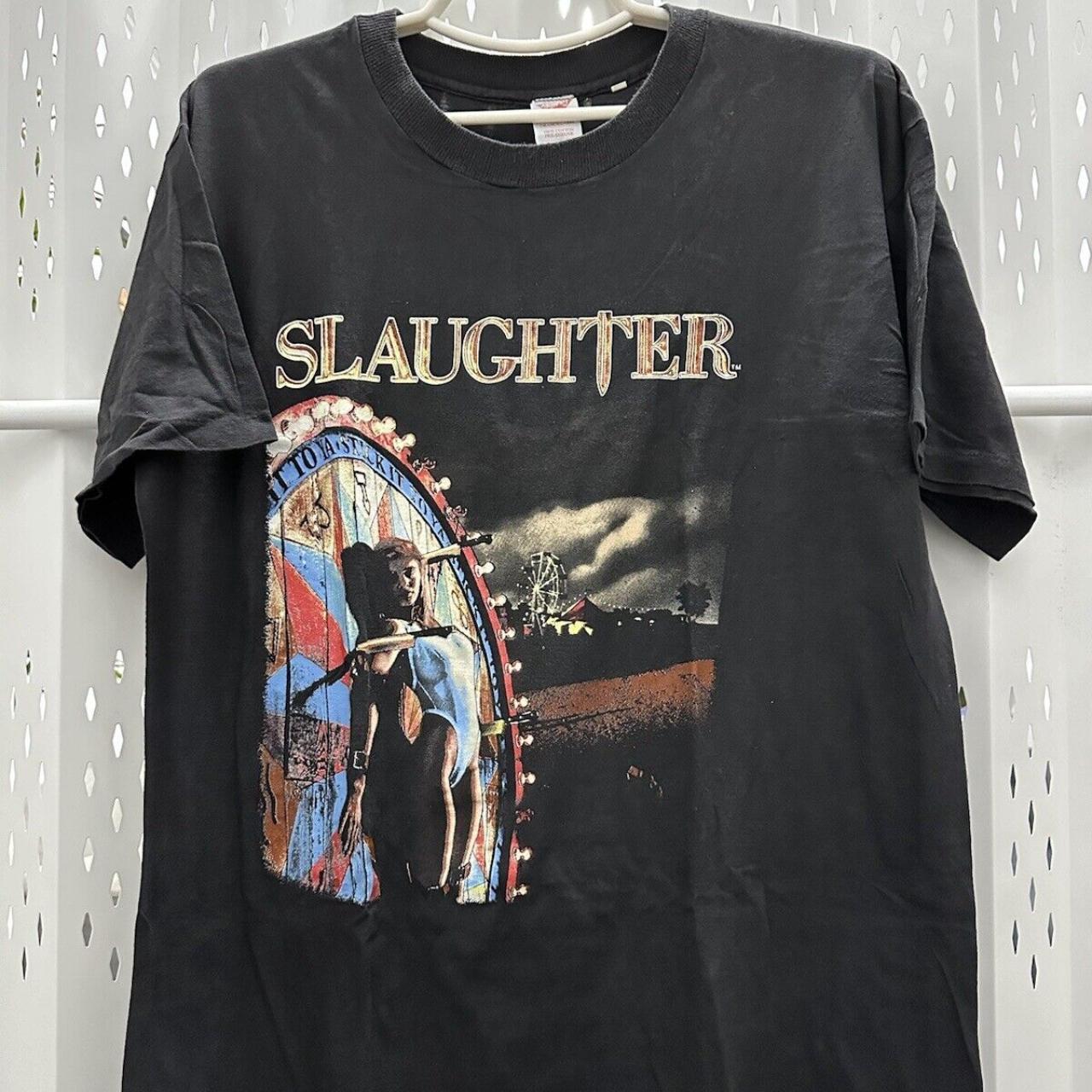 Vintage 1990’s Slaughter Rock Band Tour... - Depop