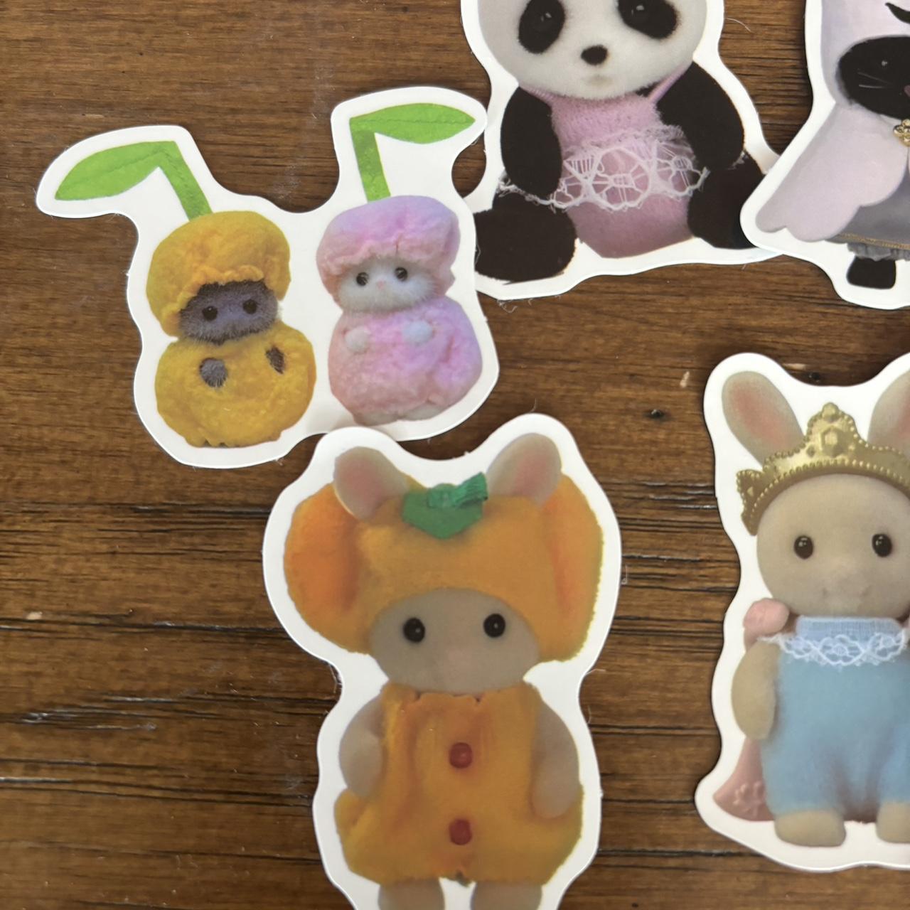 Calico Critter Stickers (5 count) great for laptops,... - Depop