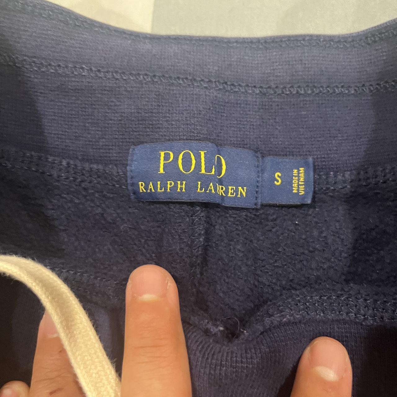 Navy blue Polo Ralph Lauren Uncuffed pants Like new - Depop