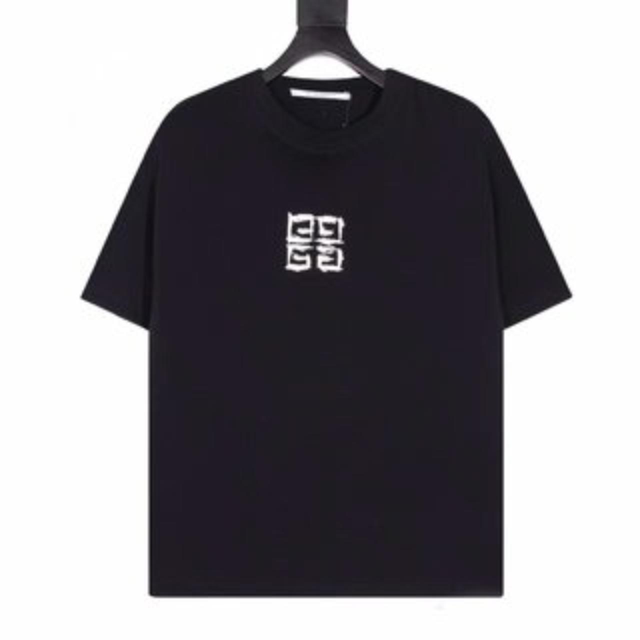 Givenchy Logo Sketch font short sleeve... | Depop