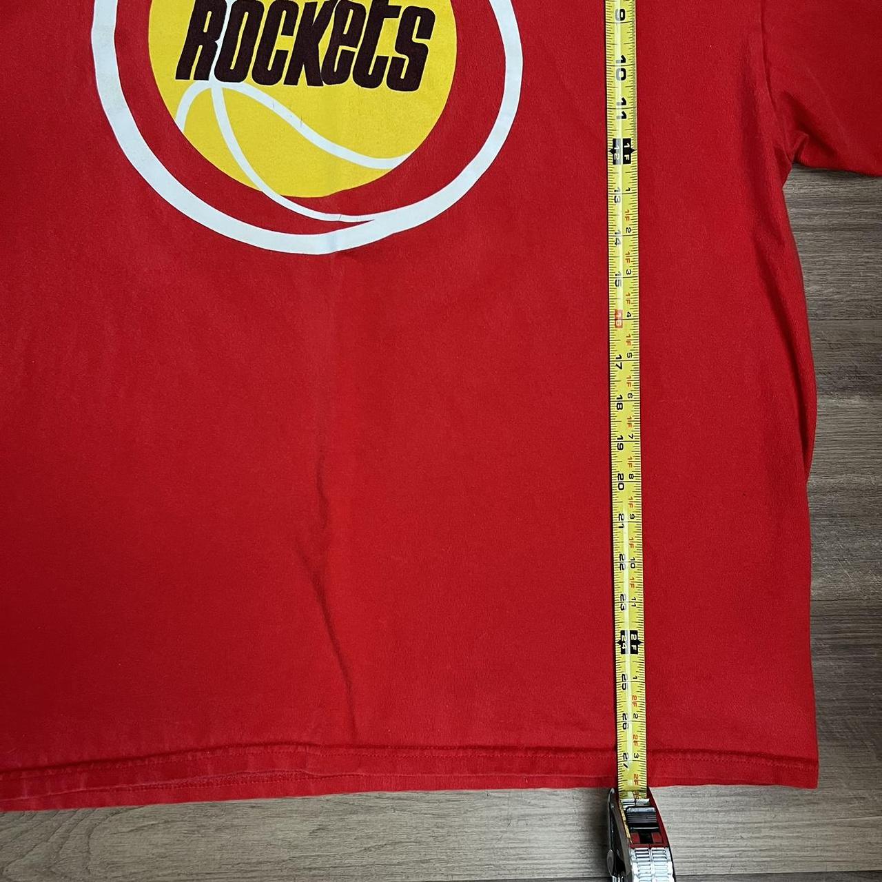 NBA Houston Rockets - Hakim Olajuwon #34 Red Shirt... - Depop