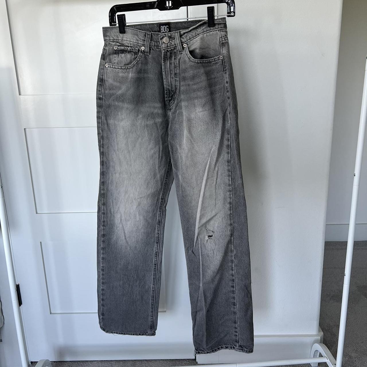 light wash black BDG jeans: really comfortable with... - Depop