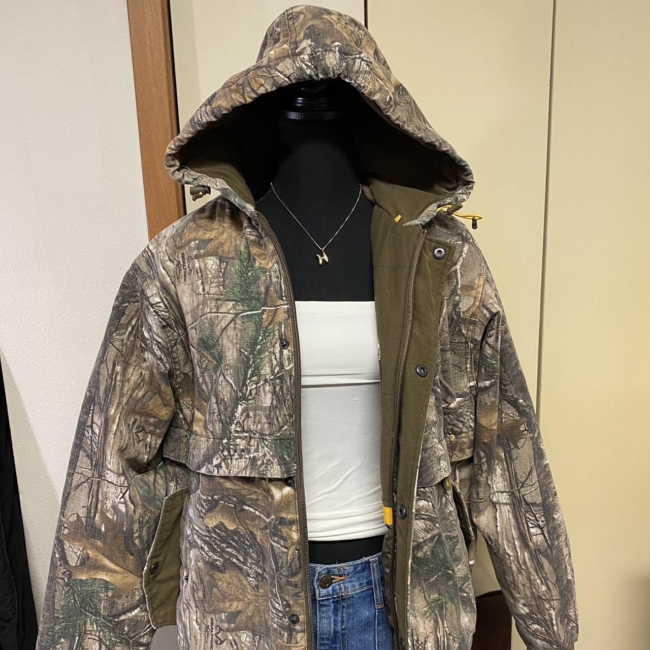Realtree Camo zip up jacket. Brand Realtree Size... | Depop