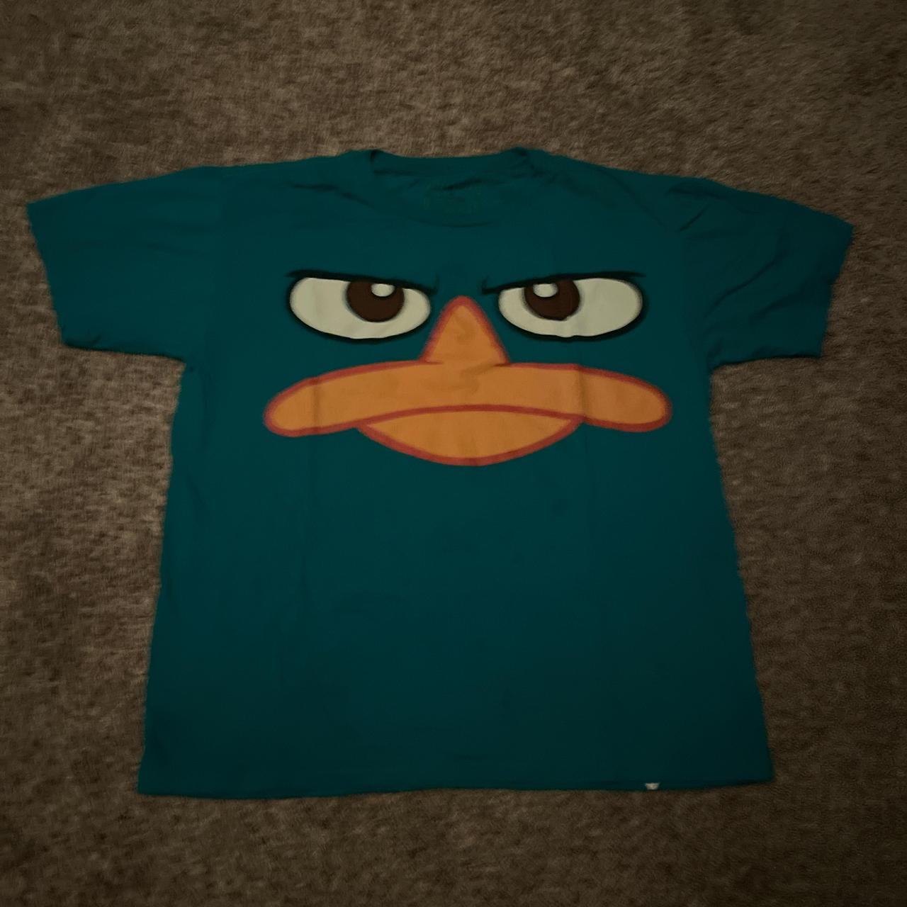Perry the platypus t shirt size xl men Disney official - Depop