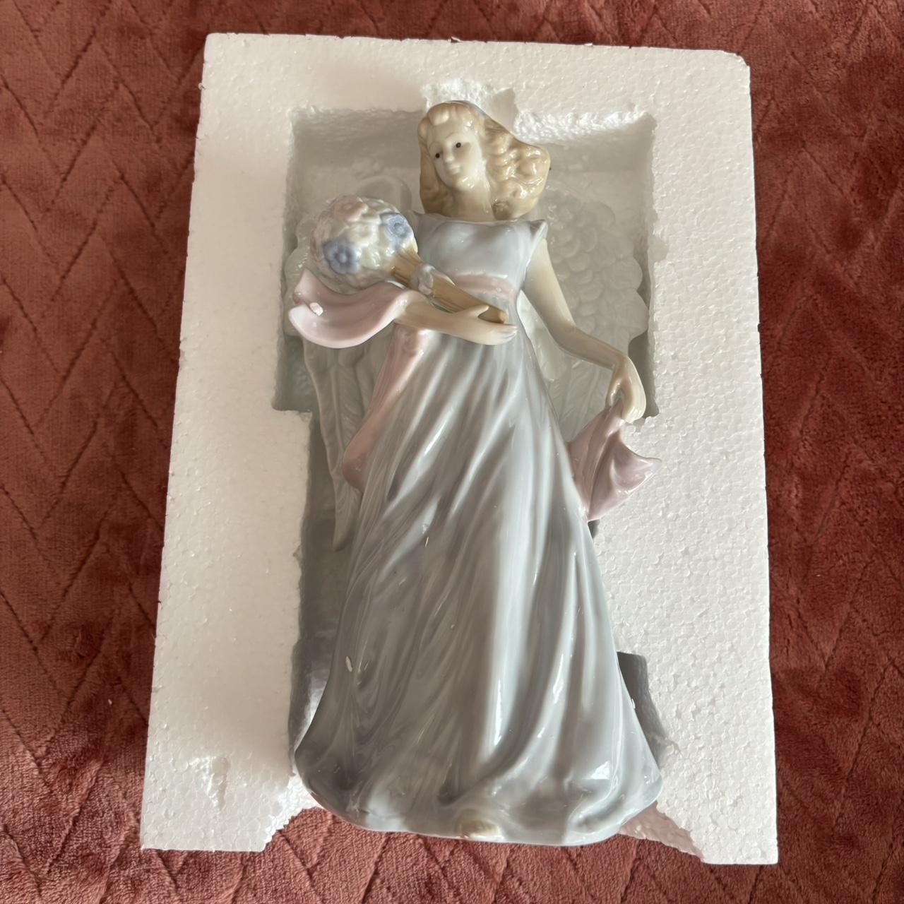 Bellezza Breanne Angel Figurine Statue Porcelain... | Depop
