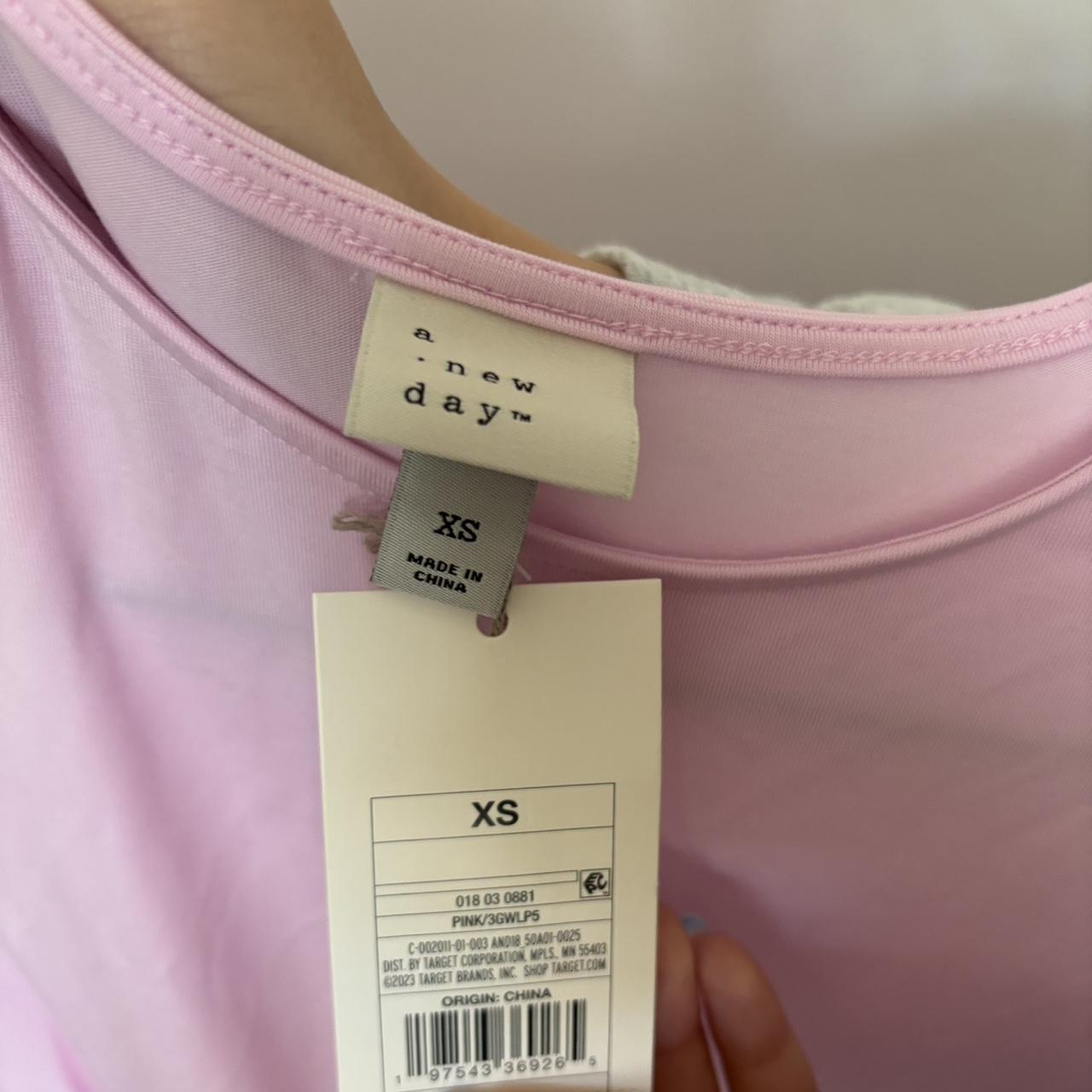 Long pink crossover dress - Target Brand new with... - Depop