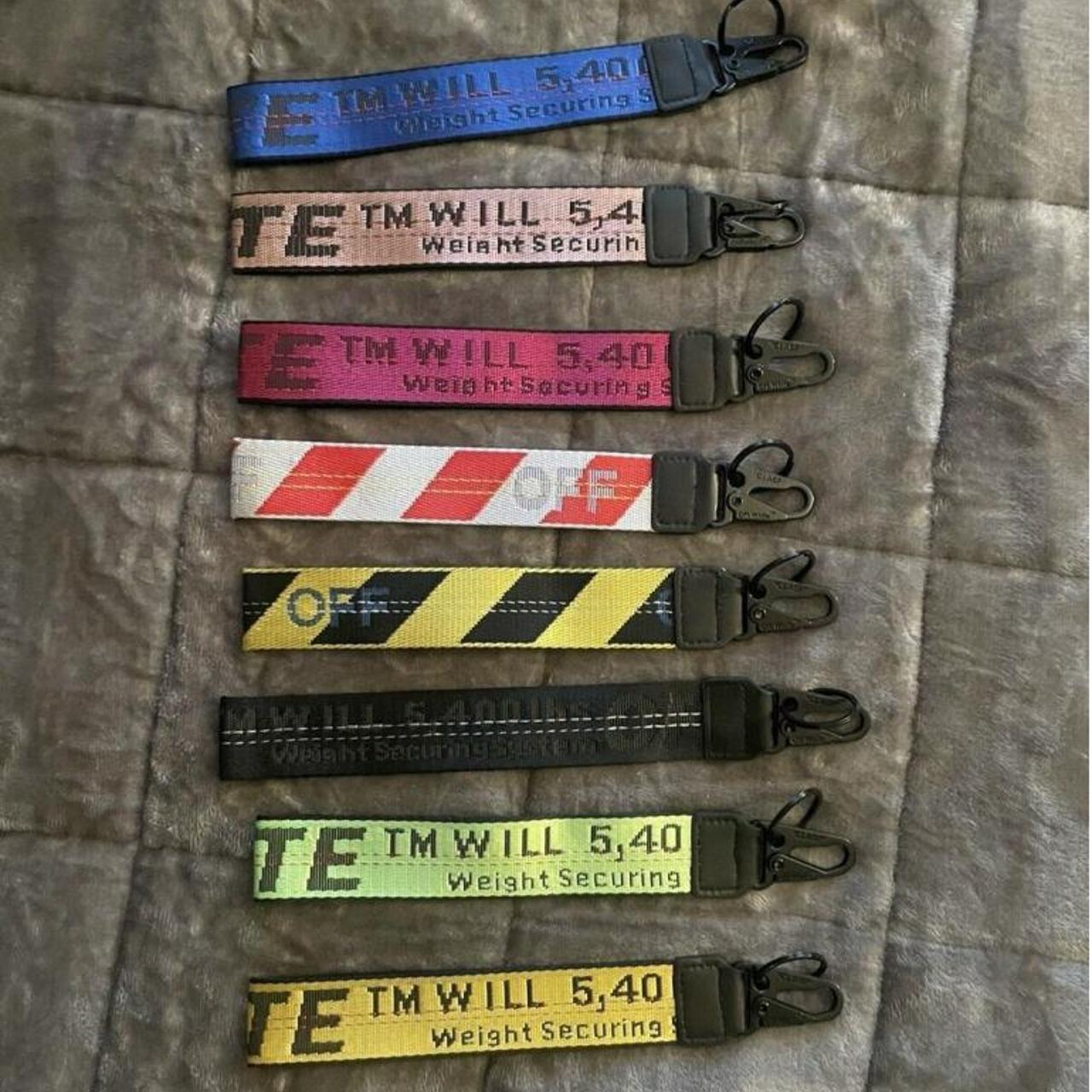 OFF-WHITE Industrial Keychains Nylon BRAND NEW With... - Depop