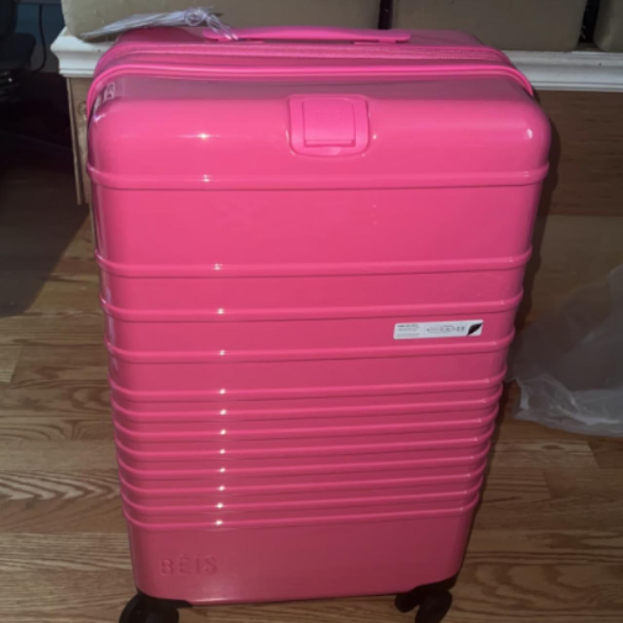 BÉIS Barbie 26” check in luggage BÉIS Barbie collab... - Depop
