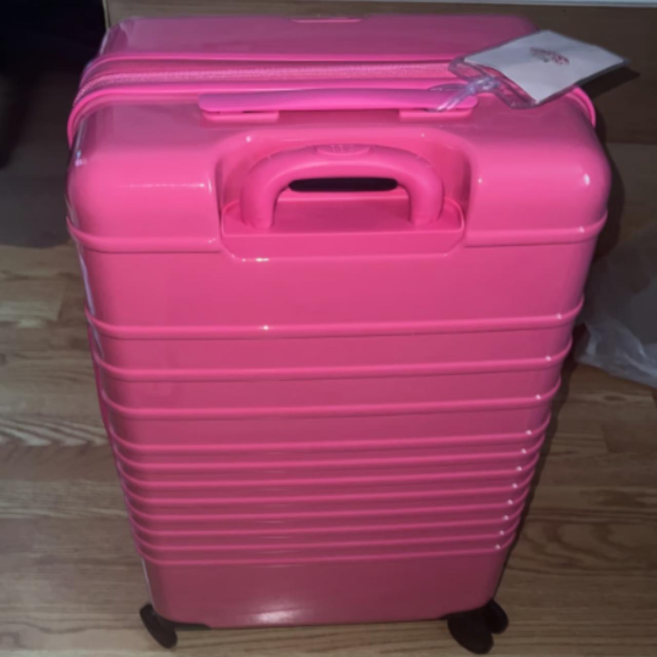 BÉIS Barbie 26” check in luggage BÉIS Barbie collab... - Depop