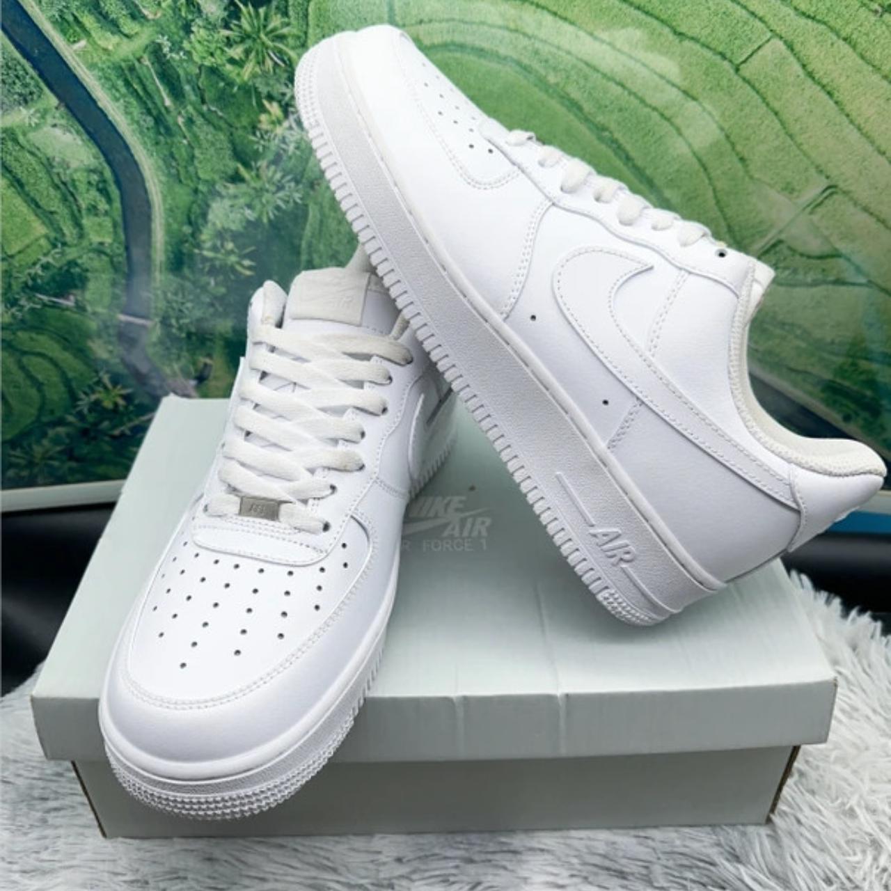 Nike Air Force 1 White shoes - Depop