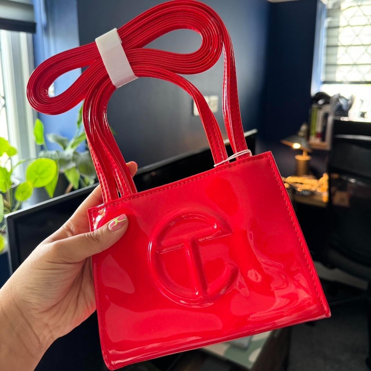 Small Red Telfar new, tags and box The iconic... - Depop