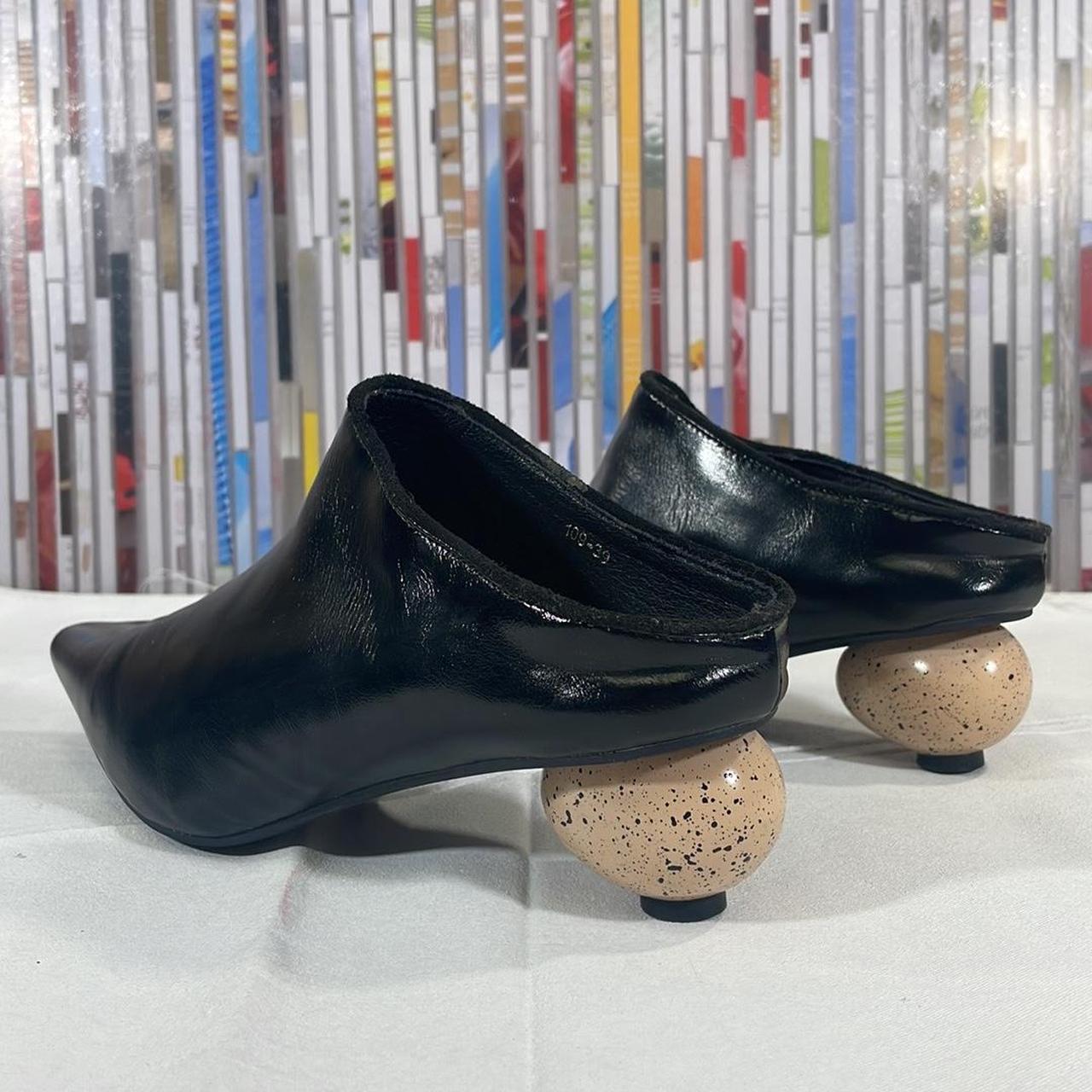 Speckled Robins Egg Mule Heels 🖤 Eur 39, fits a... - Depop