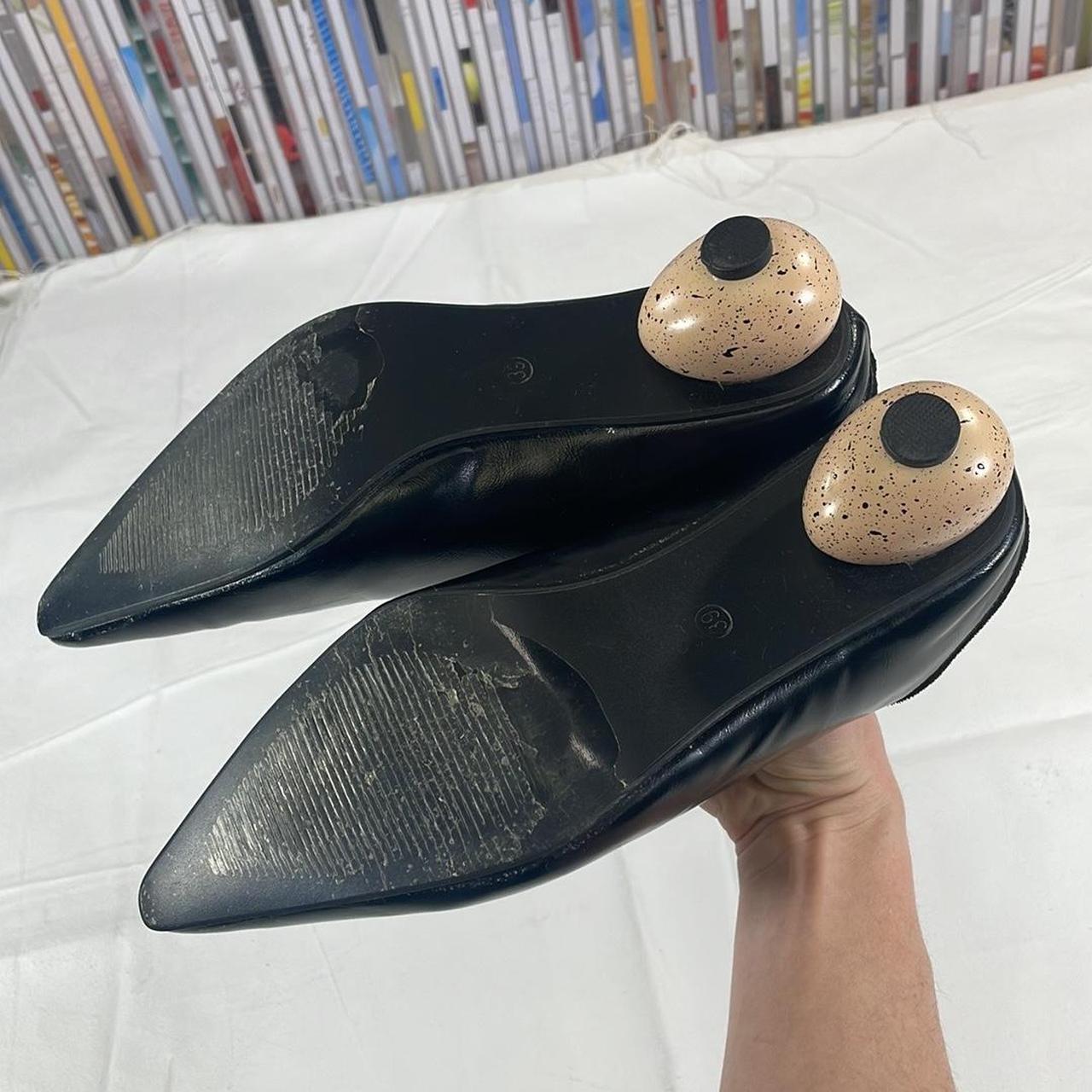 Speckled Robins Egg Mule Heels 🖤 Eur 39, fits a... - Depop