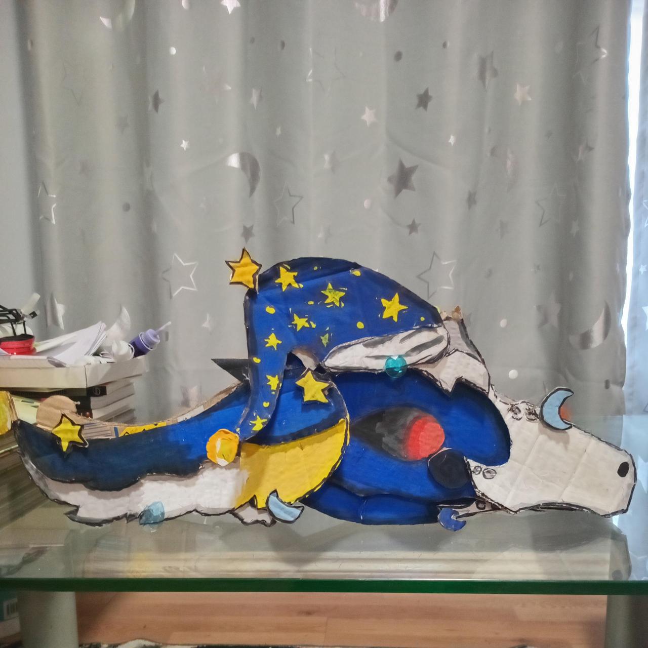 Sun and moon drop fnaf dragon puppet made all from... - Depop