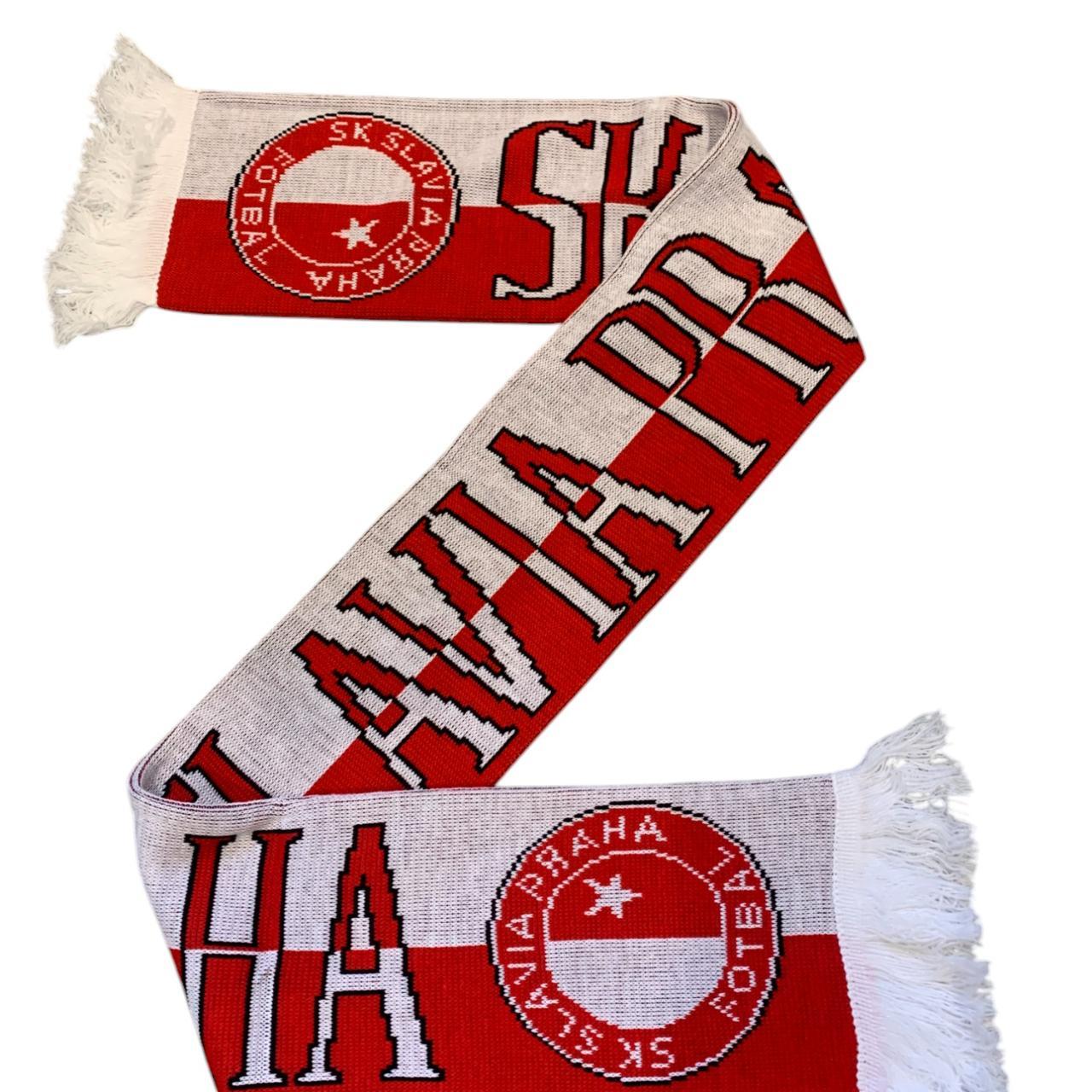 SLAVIA PRAGUE FOOTBALL SCARF All of our scarves are... | Depop