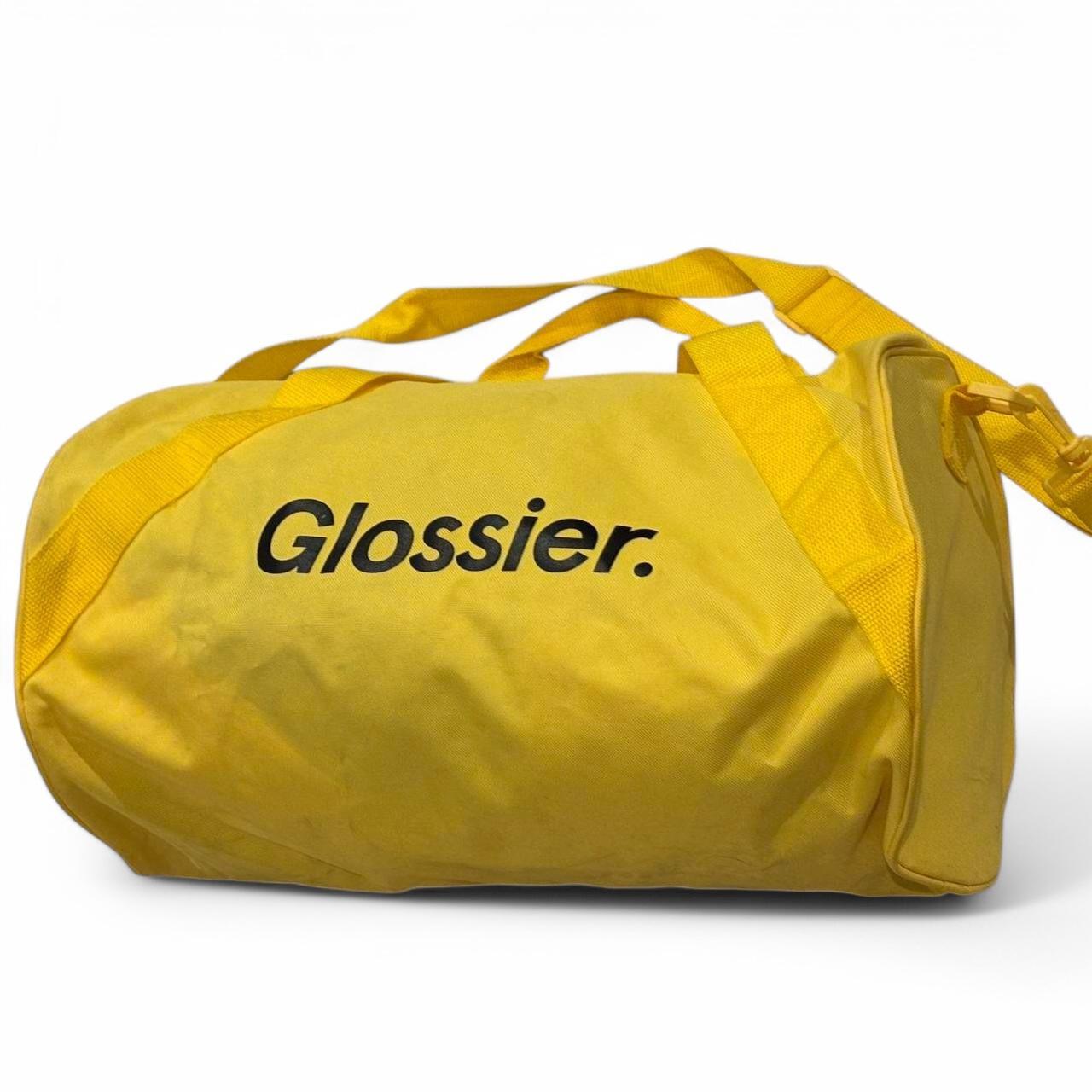 Yellow Glossier duffle bag Great for the gym! A... | Depop