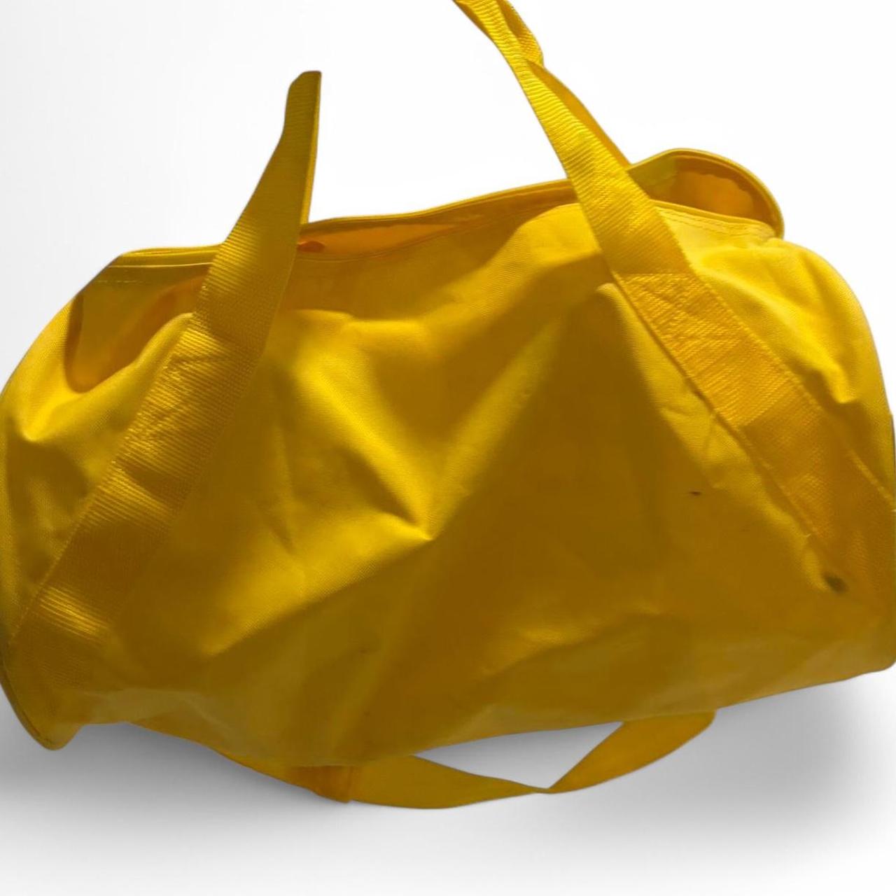 Yellow Glossier duffle bag Great for the gym! A... | Depop