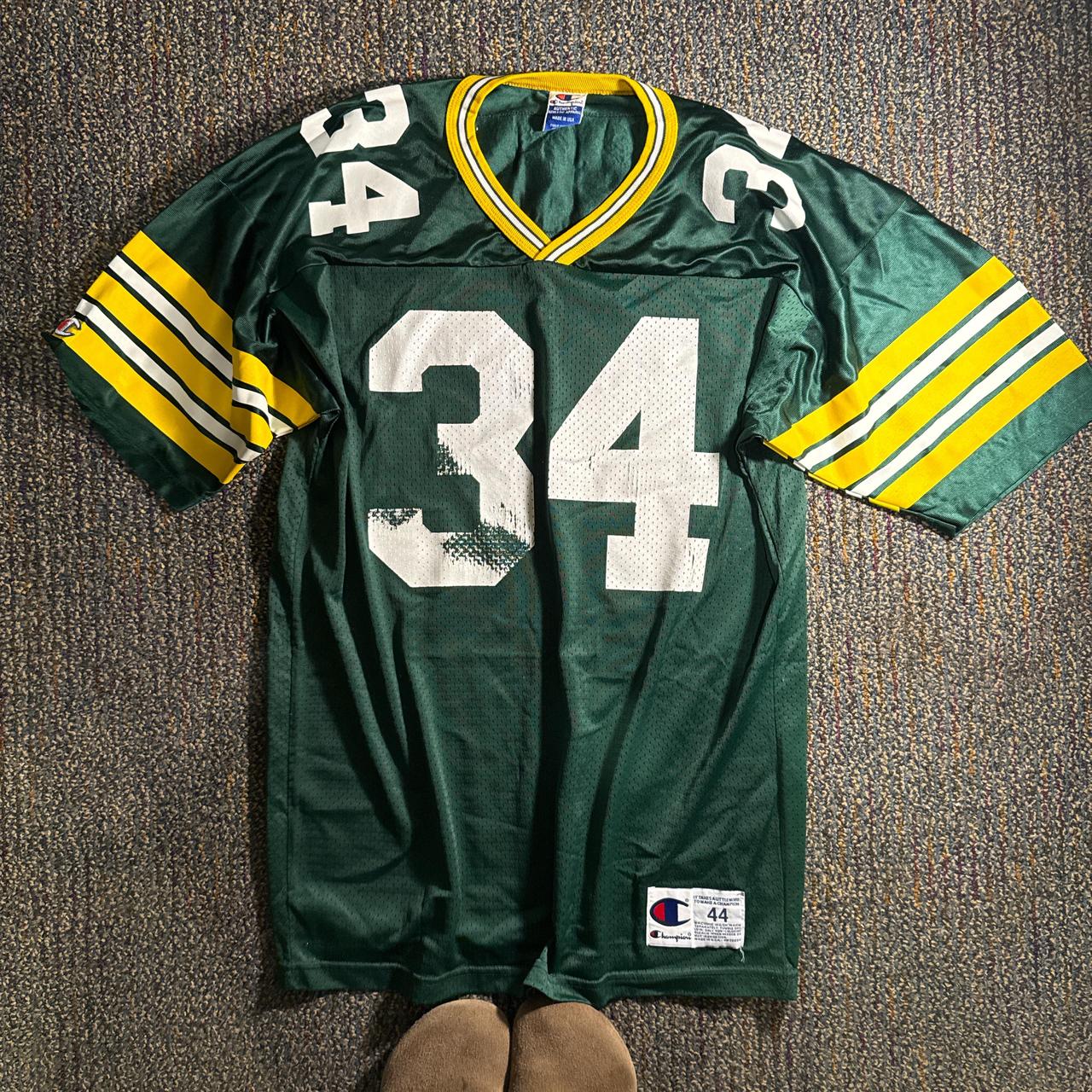 90s greenbay packers Edgar Bennett champion jersey... - Depop