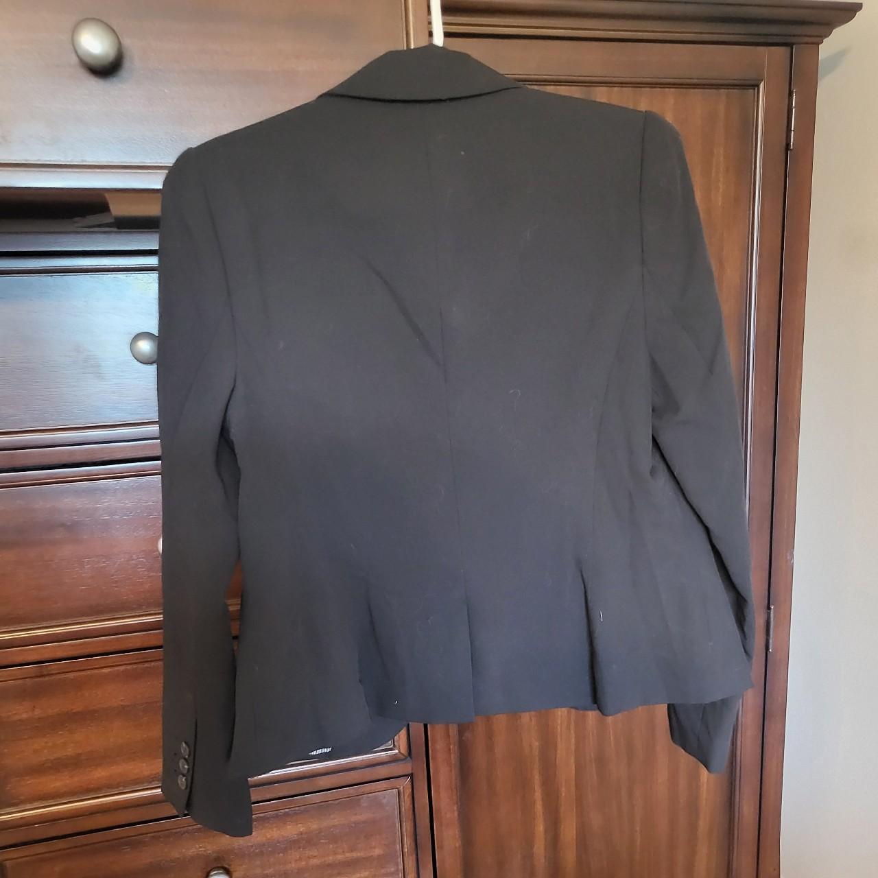 Black blazer with lightly padded shoulders! Perfect... - Depop