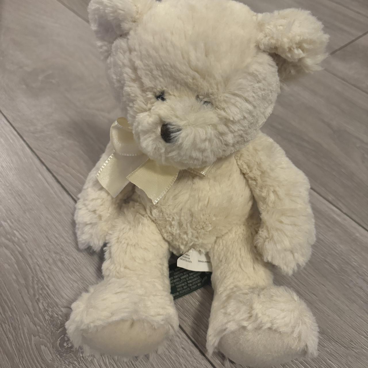 Russ cream unused teddy bear - Depop