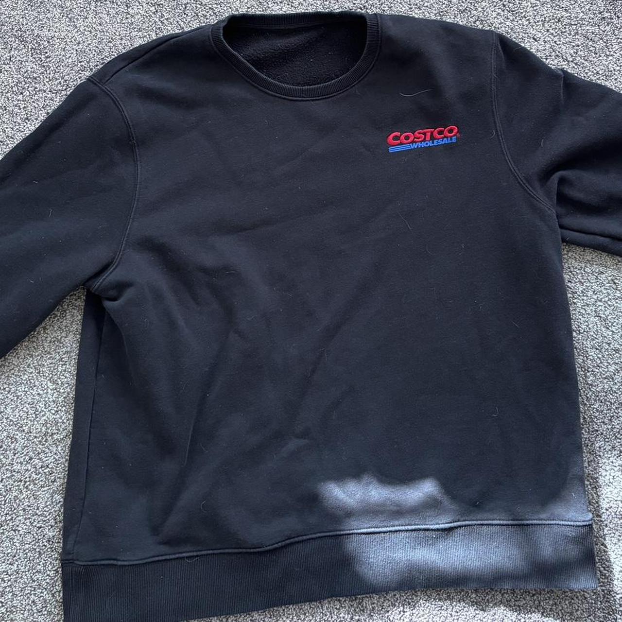 Black and red Costco crewneck sweatshirt. Perfect... | Depop