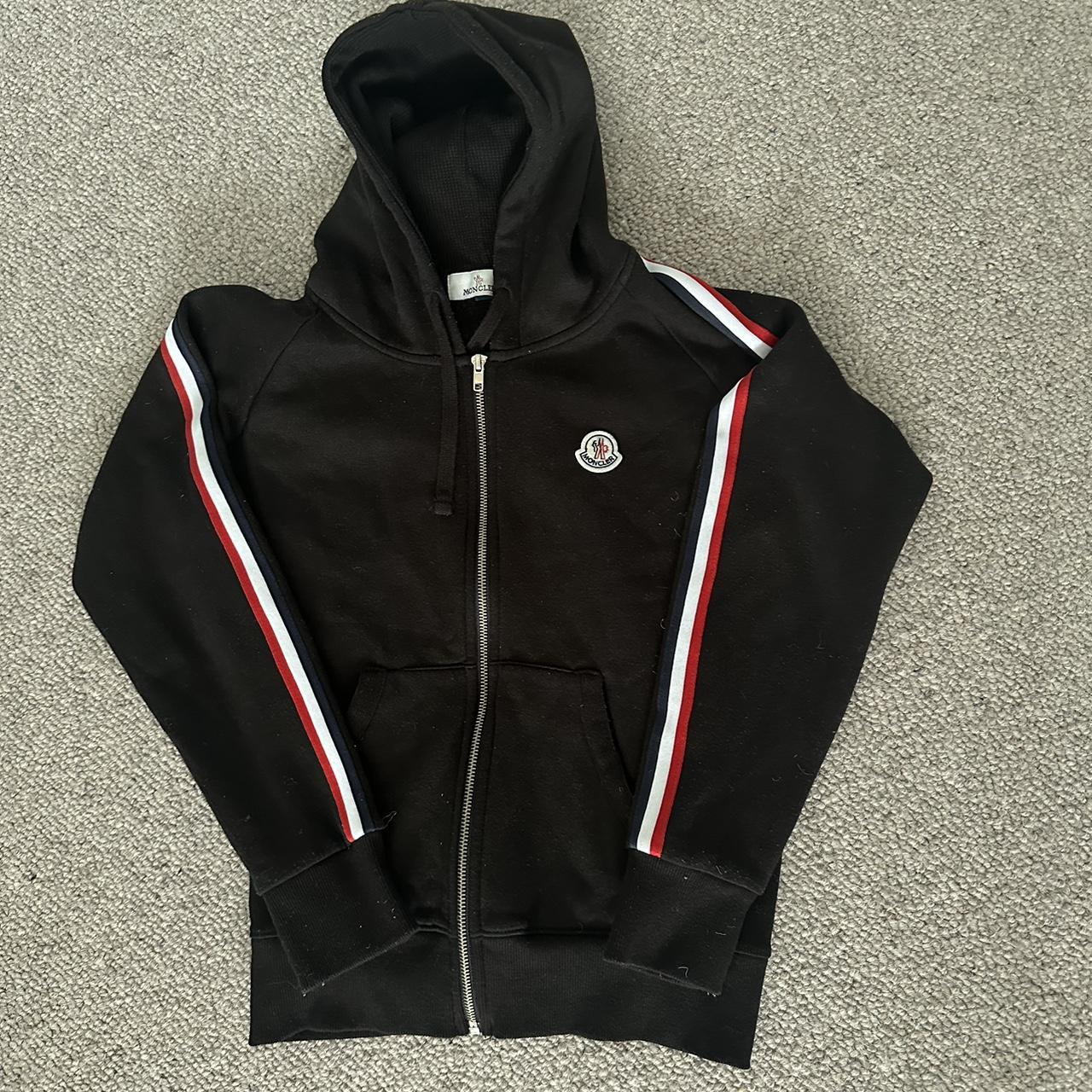 Moncler zip-up hoodie Men’s XS Used condition - Depop