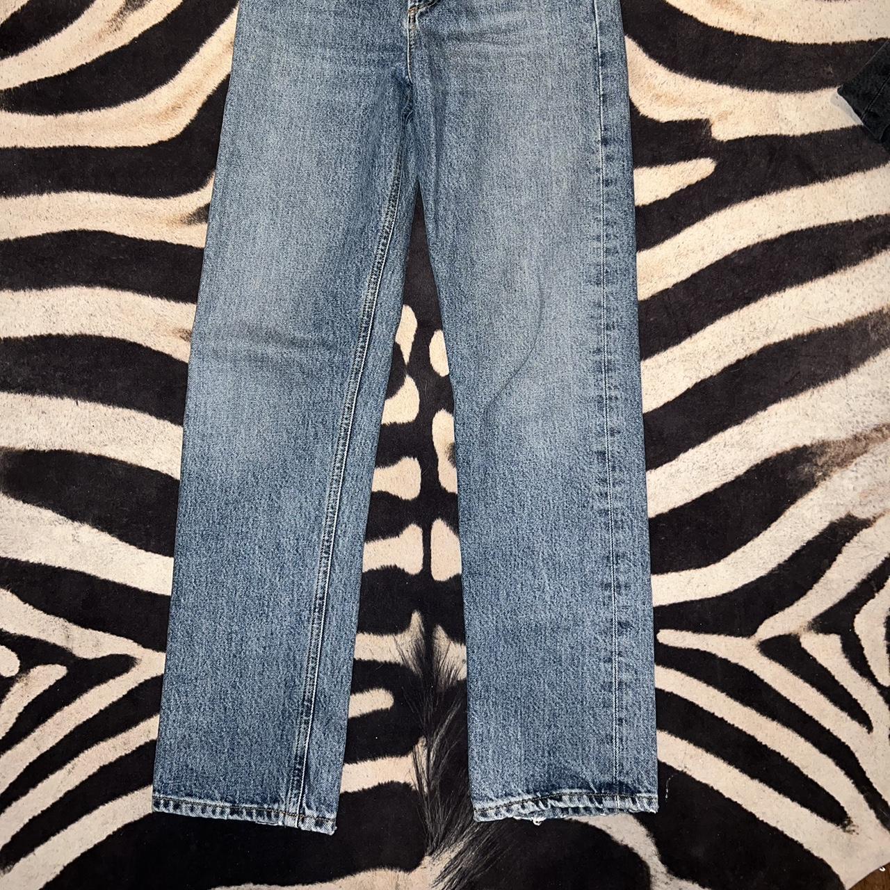 Agolde 90s pinch waist straight leg jean -size chart... - Depop
