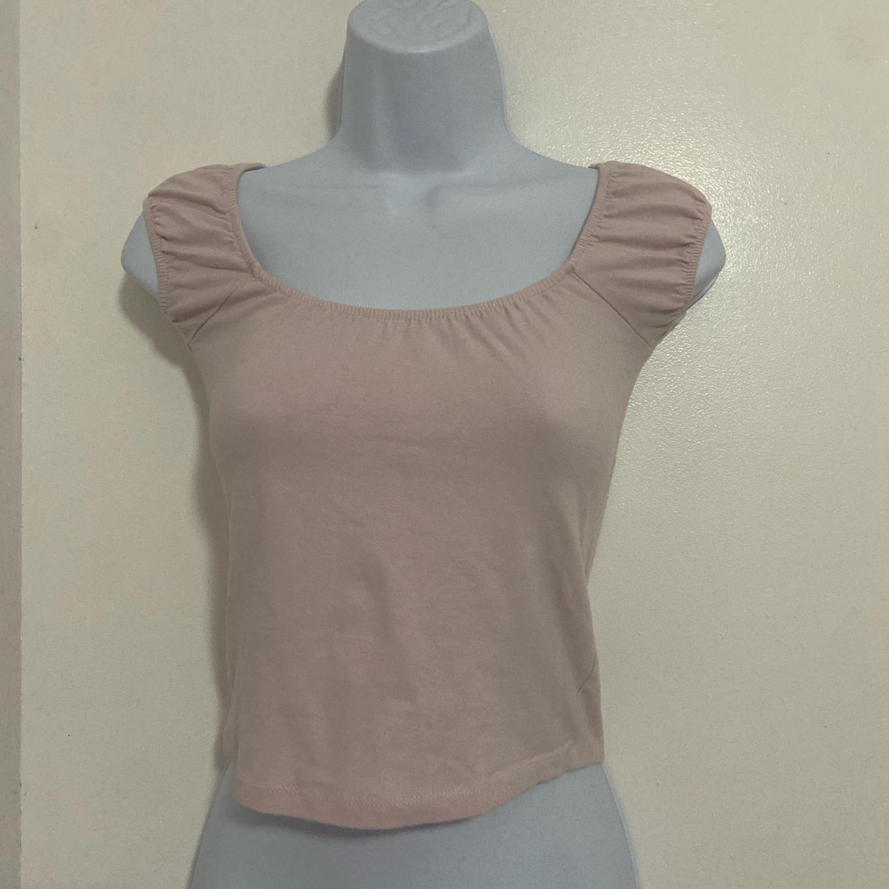 Tillys Pink scrunched shoulder tank top #y2kfashion... - Depop
