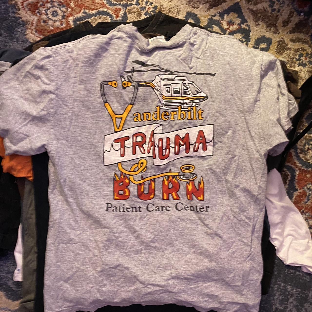 retro vanderbilt trauma burn center - Depop