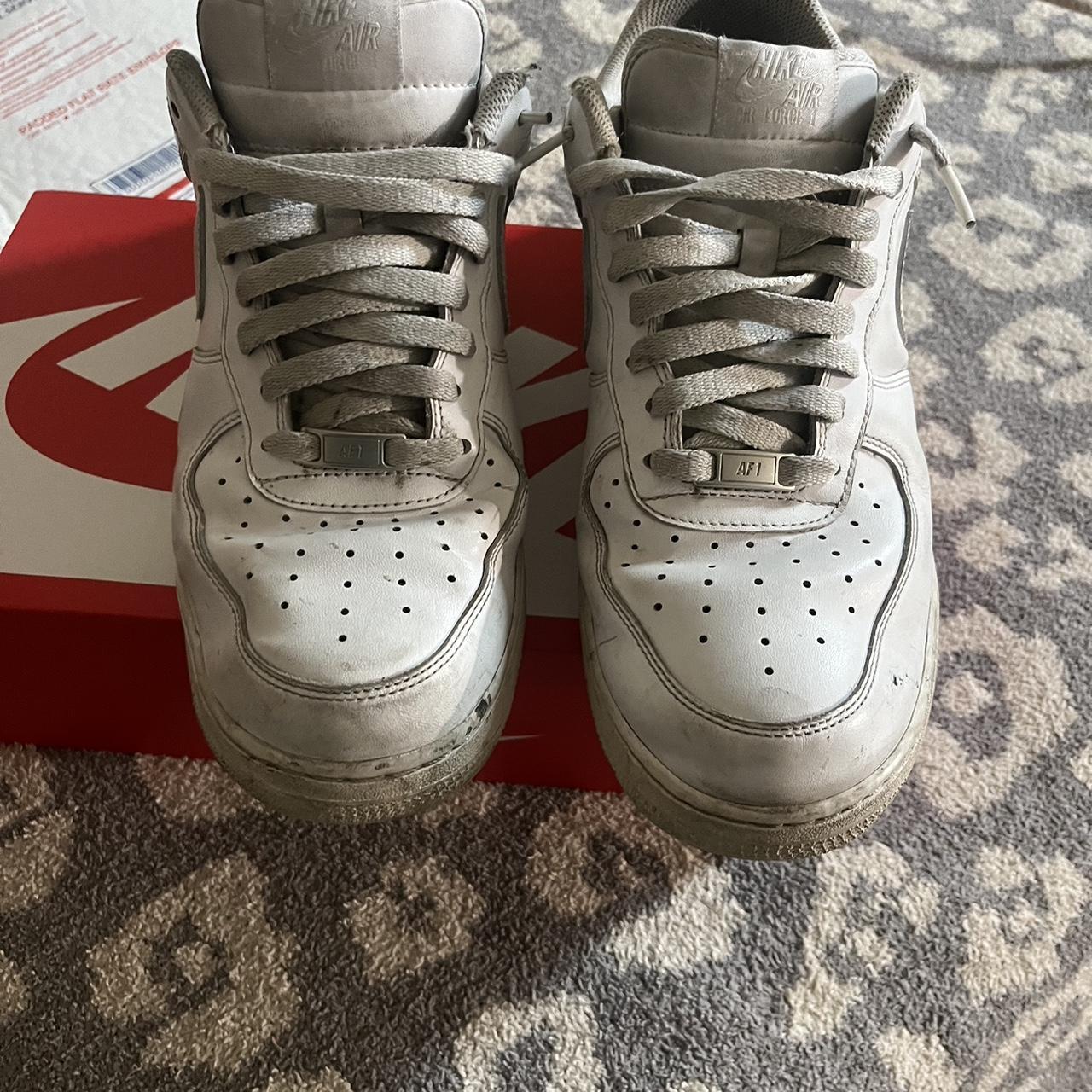 Size 11 Beat up air force 1 need to be cleaned real... - Depop