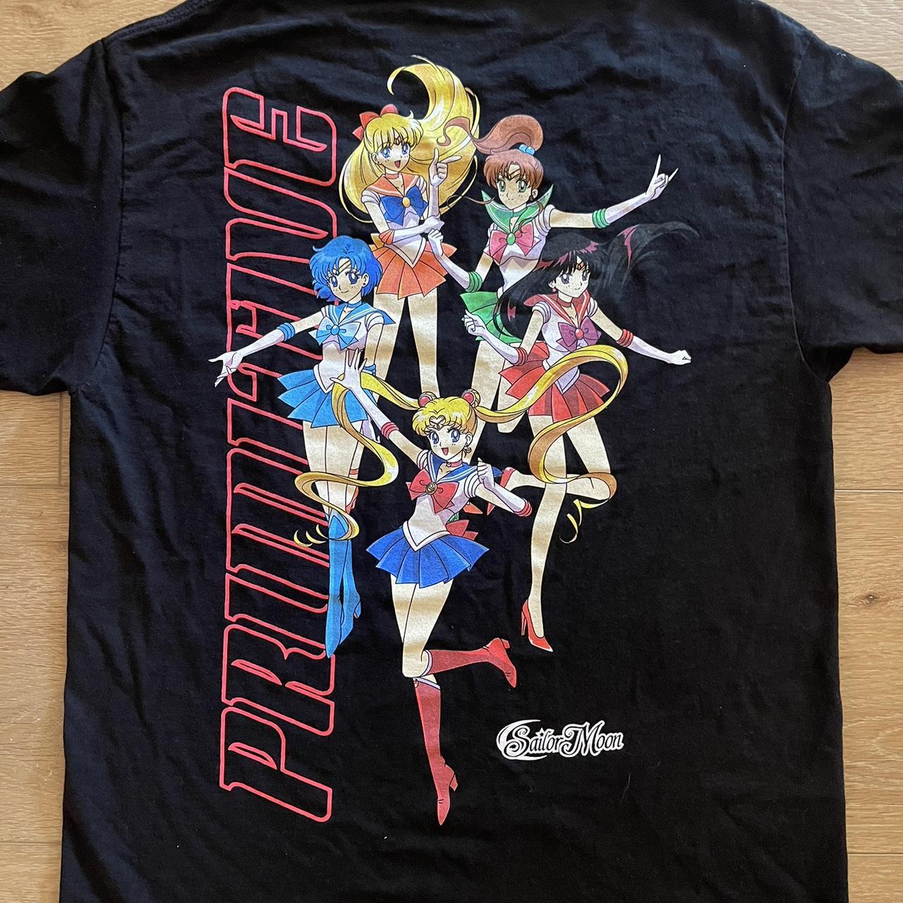 primitive x sailor moon graphic tee size... - Depop
