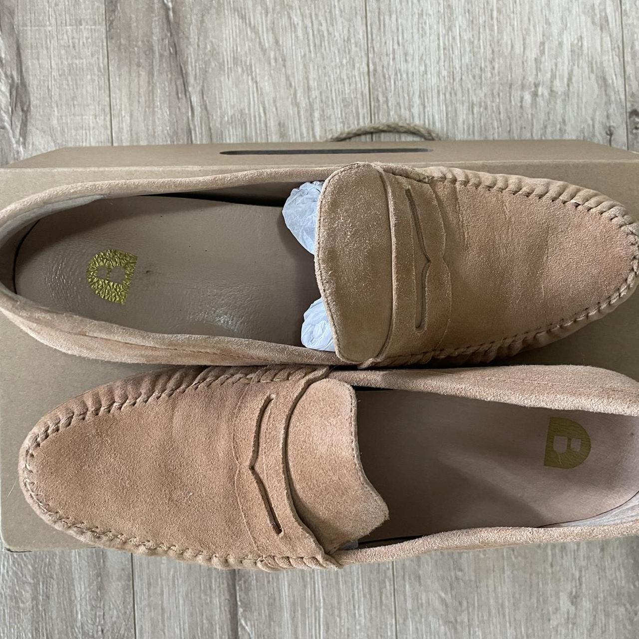 Tan suede loafers #tanloafers Bared. Excellent... | Depop