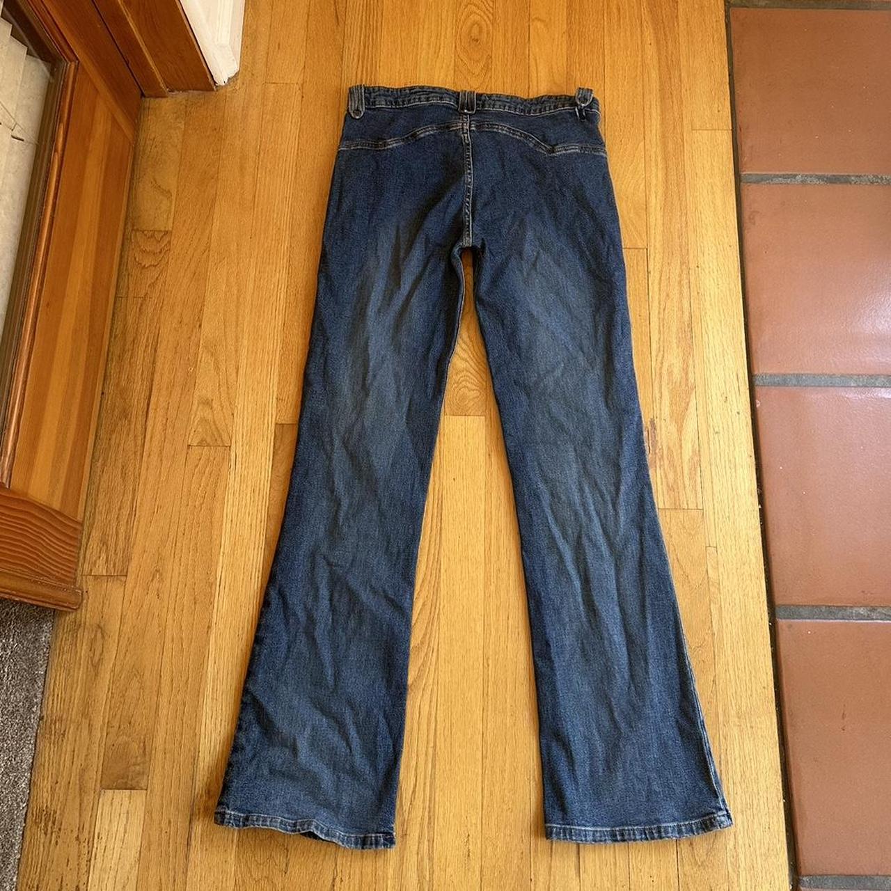 Vintage mossimo lace up fly jeans. Tag says size 11,... - Depop