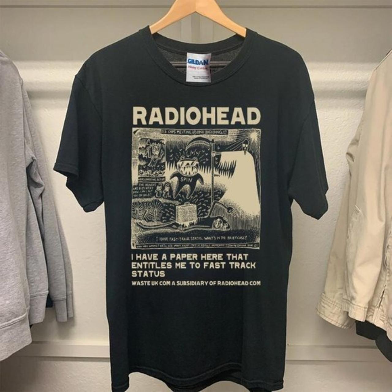 Radiohead TShirt Radiohead Vintage Style T-Shirt ... | Depop