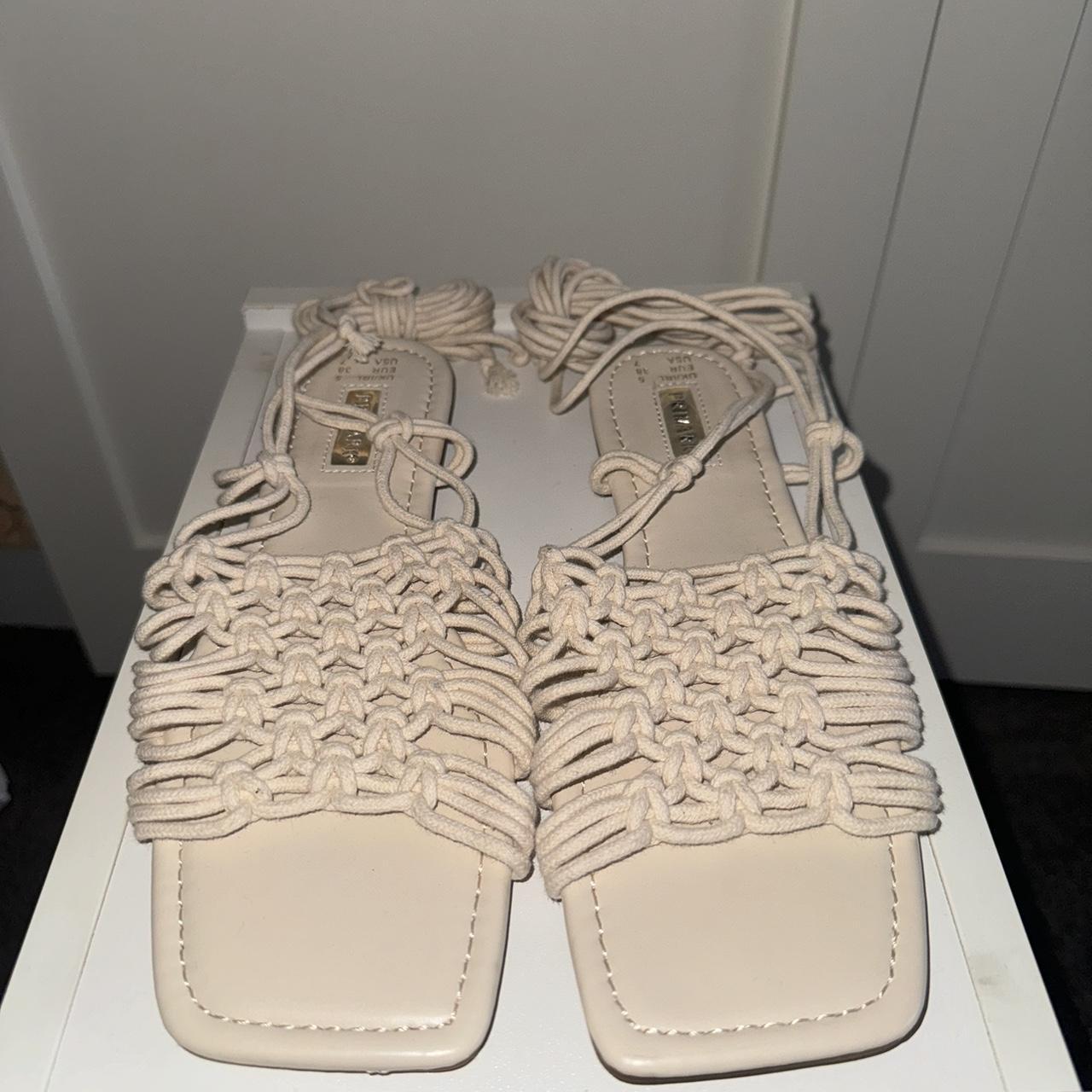 Brand new lace up sandals - Depop