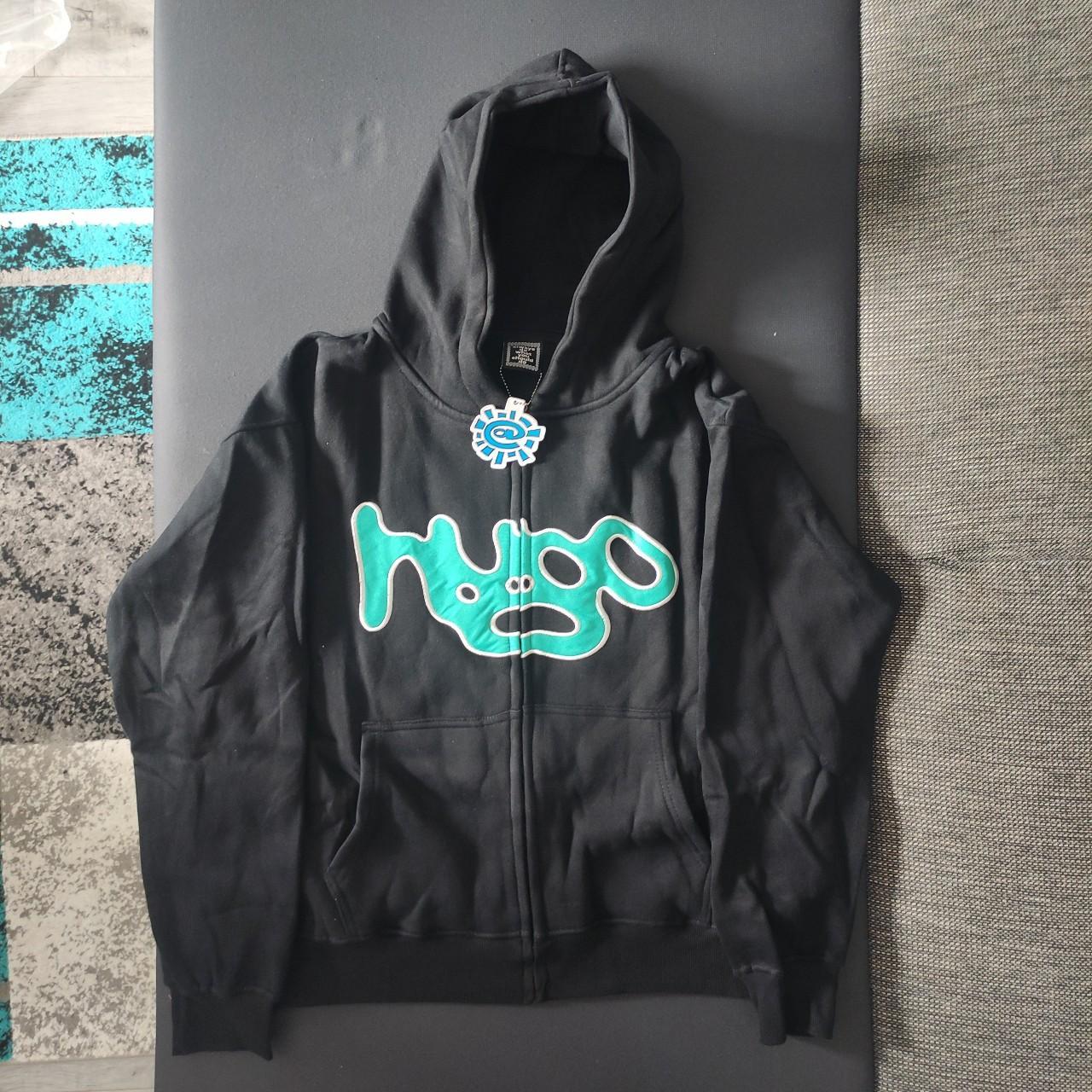 ADWYSD x Hugo Loyle Carner Zip Up Hoodie Size -... - Depop