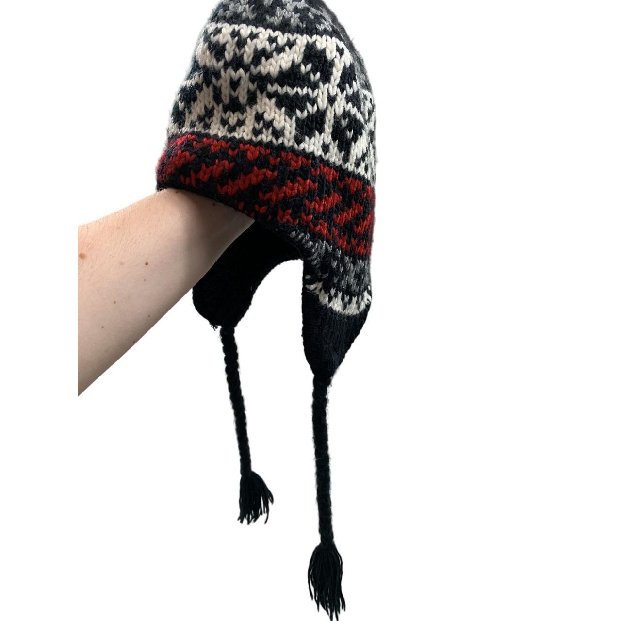 Covington Knit Earflap Beanie Hat Unisex One Size... - Depop